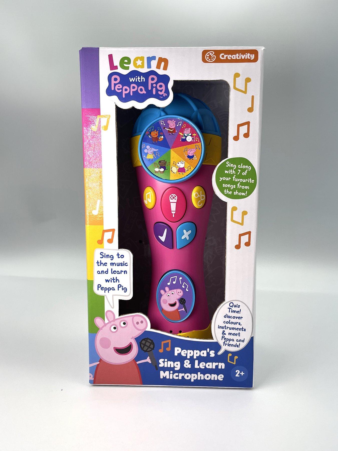 Peppa Pig Peppa's Singalong & Learn Microphone | Very