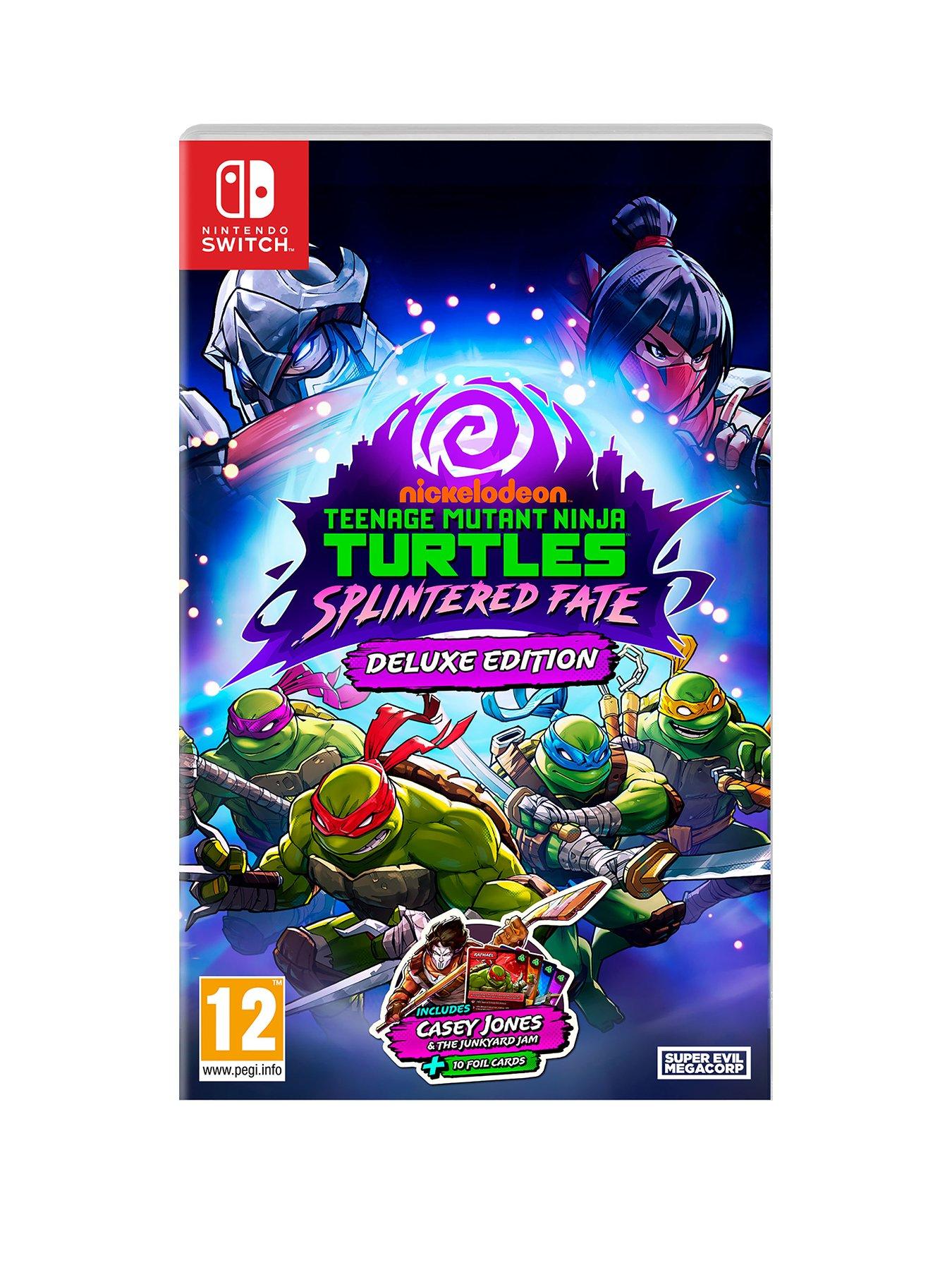 Nintendo Switch Teenage Mutant Ninja Turtles: Splintered Fate - Deluxe ...