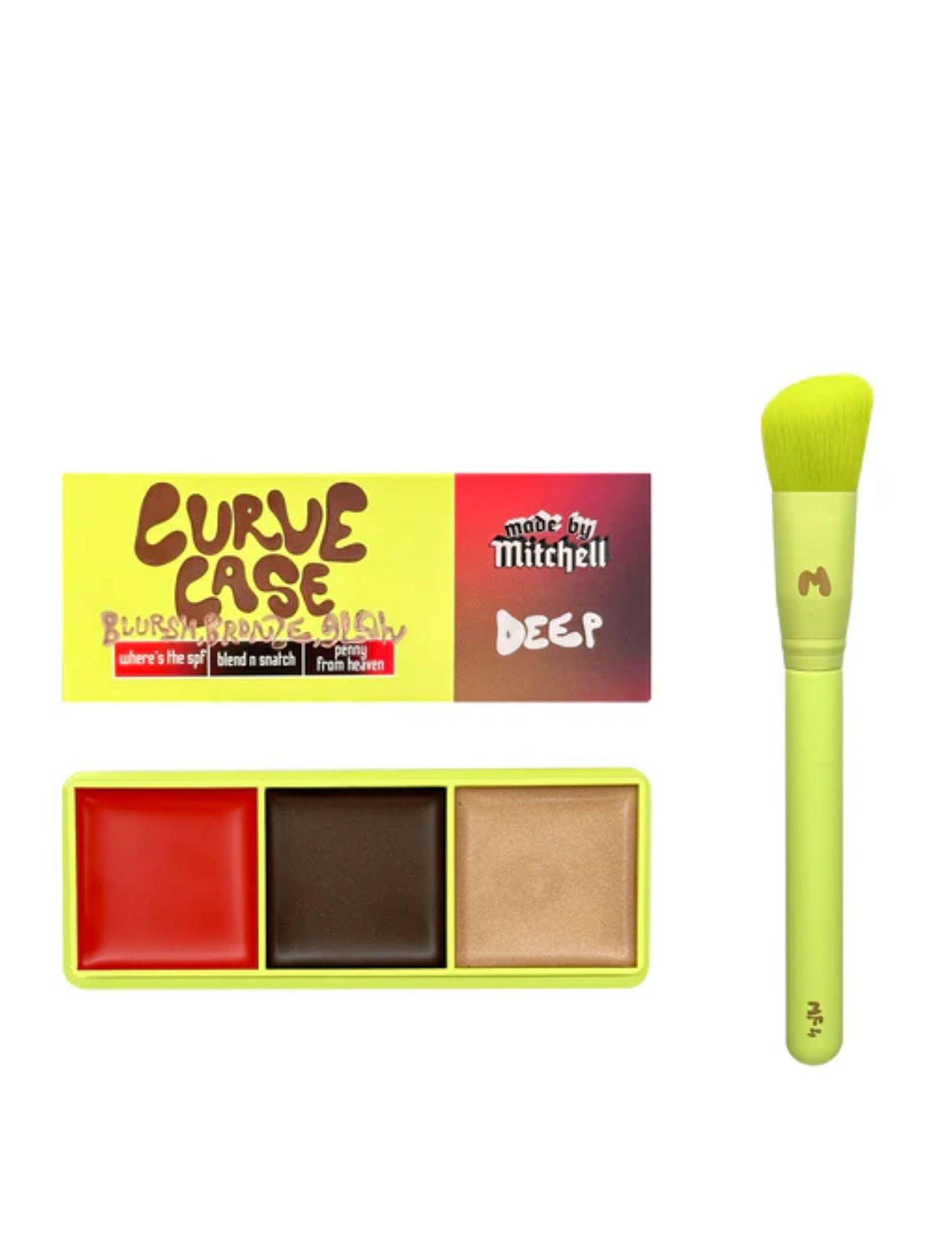 Made By Mitchell Mini Curve Case - Blursh, Bronze, Glow Face Palette | Very