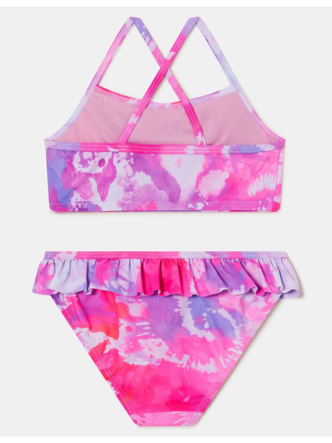 Accessorize Girls Tie Dye Bikini - Multi | Very