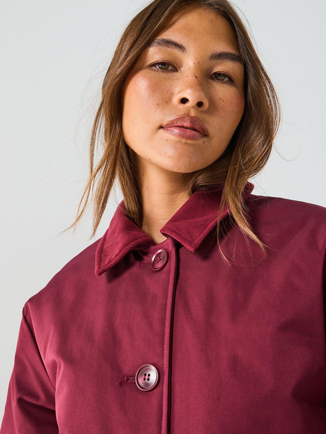 PIECES Pcjorma Short Corduroy Jacket - Red | Very