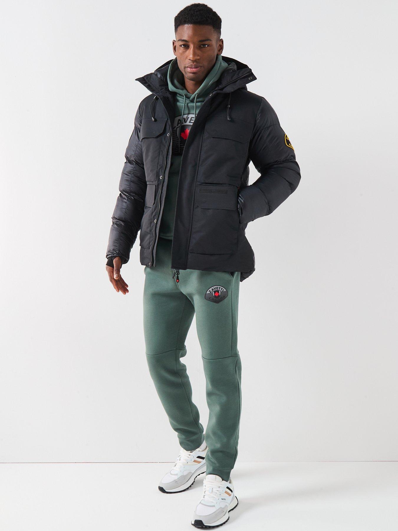 Zavetti Canada Mantio Duo Shine Padded Parka Coat - Black | Very