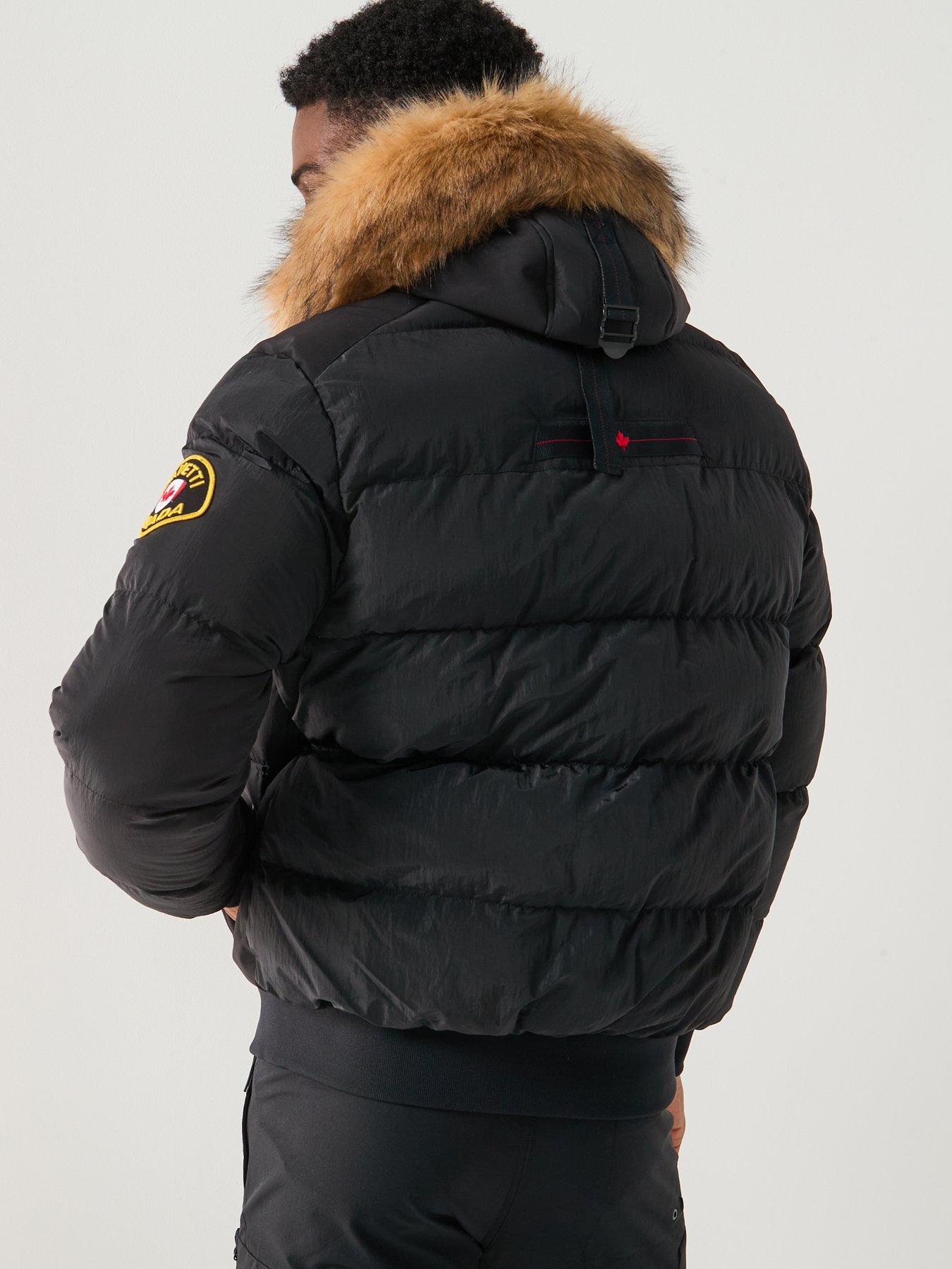 Zavetti Canada Deratti Bomber Jacket - Black | Very