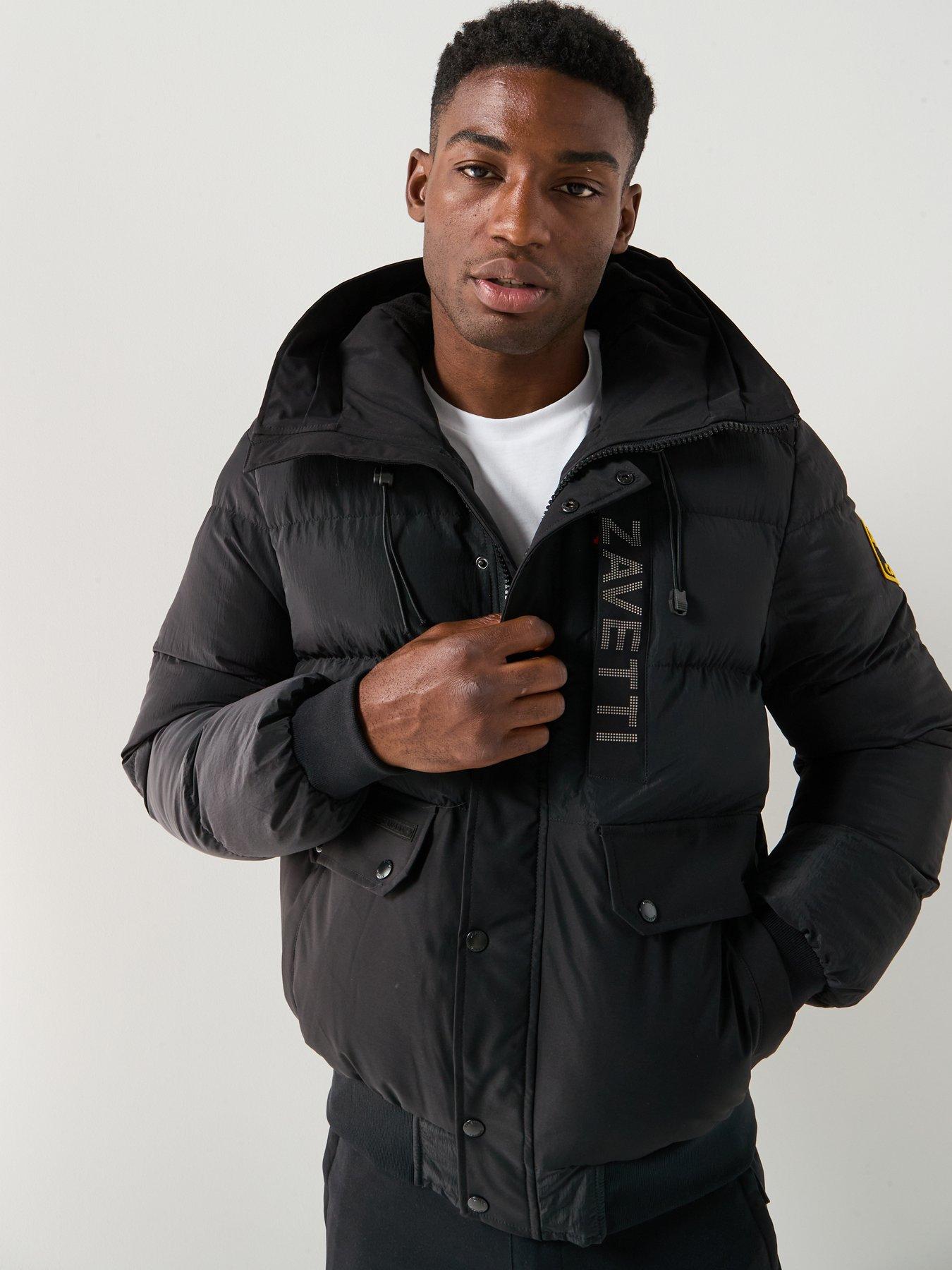 Zavetti Canada Deratti Bomber Jacket - Black | Very