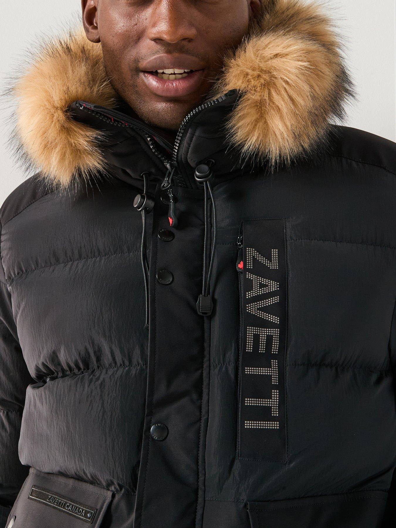 Zavetti Canada Deratti Bomber Jacket - Black | Very