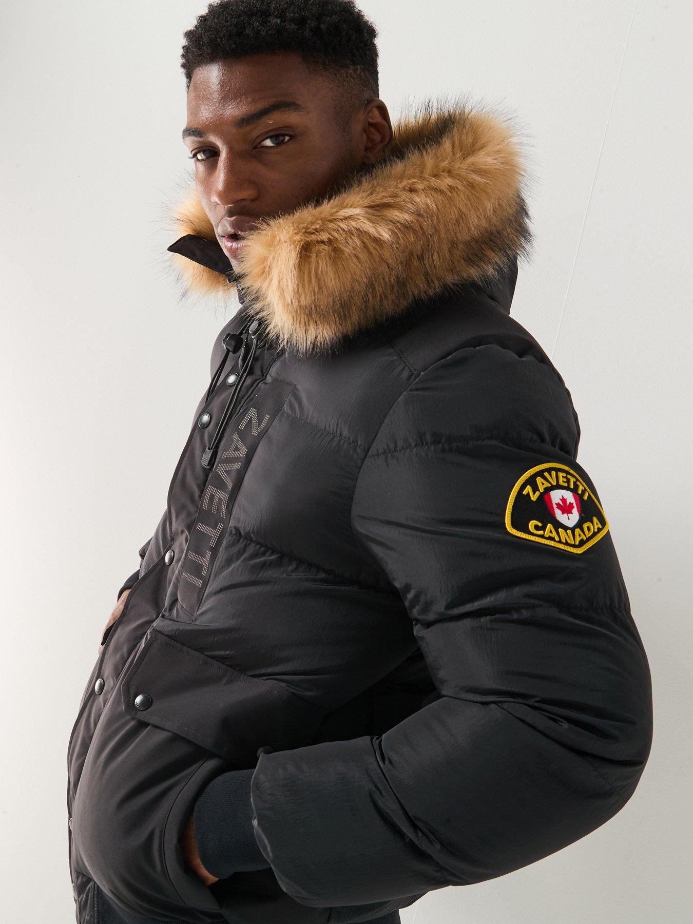 Zavetti Canada Deratti Bomber Jacket - Black | Very
