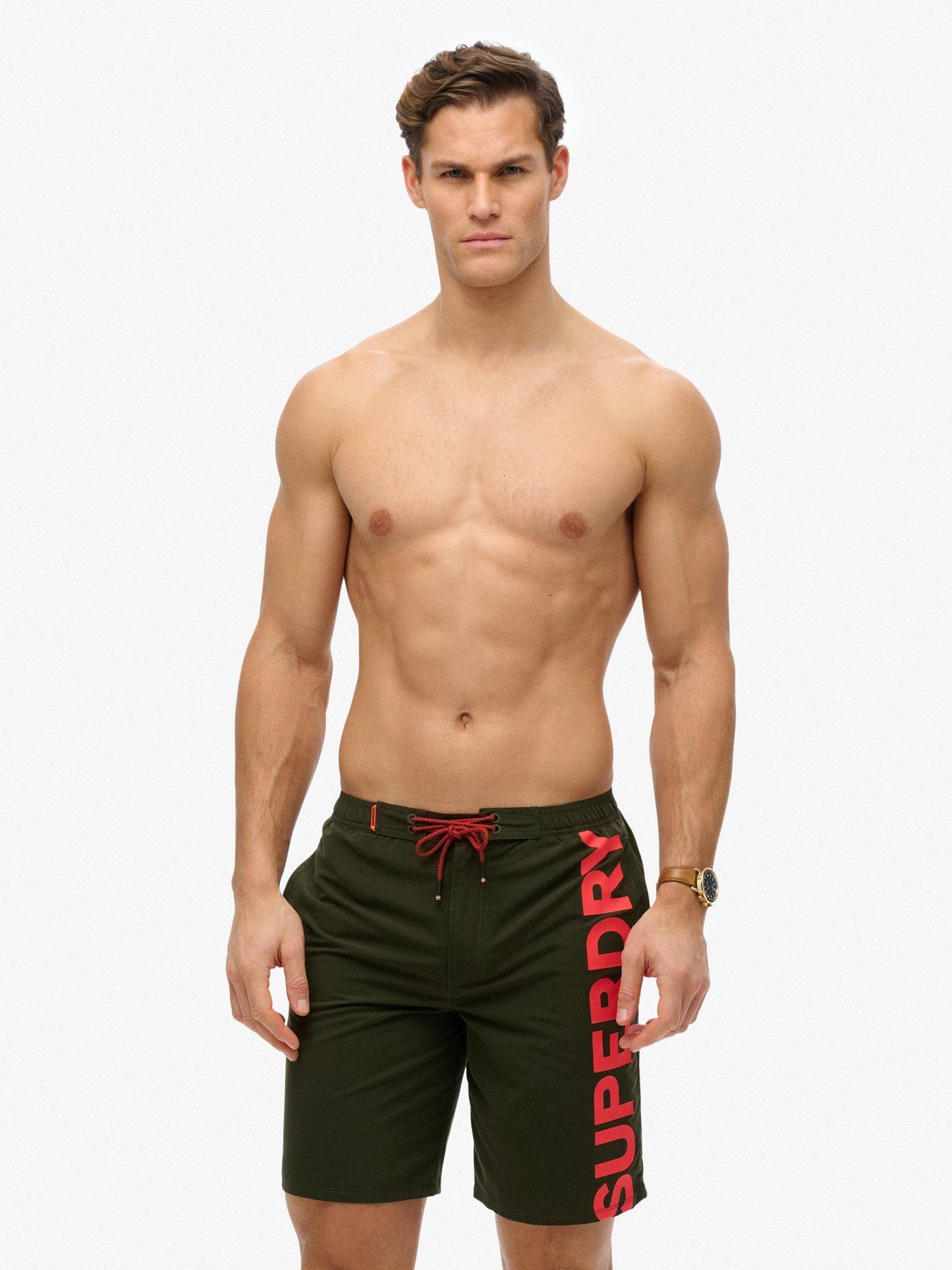 Superdry Classic 19- Inch Logo Board Shorts - Black | Very