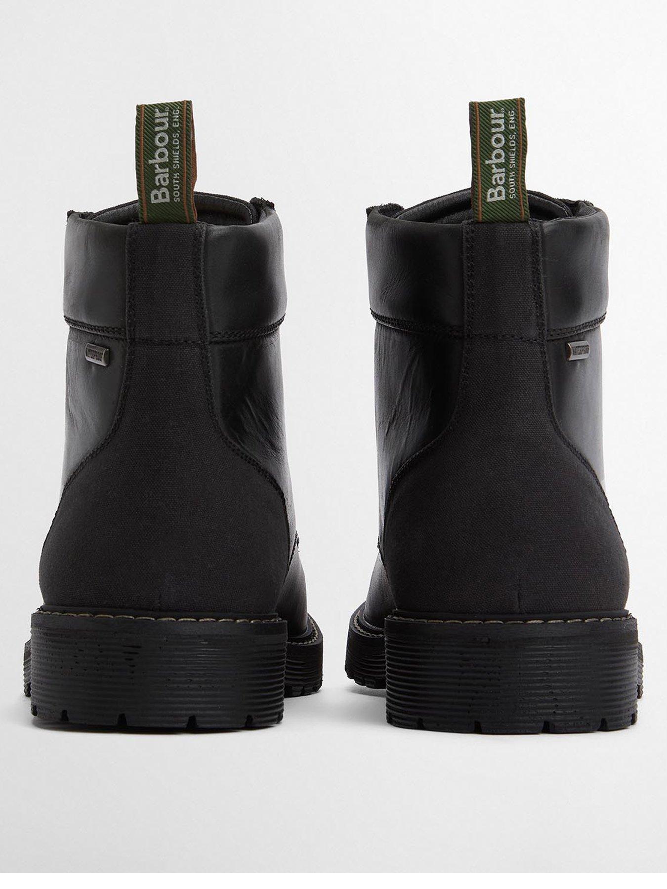 Barbour Harrison Waterproof Lace Up Boots - Black | Very