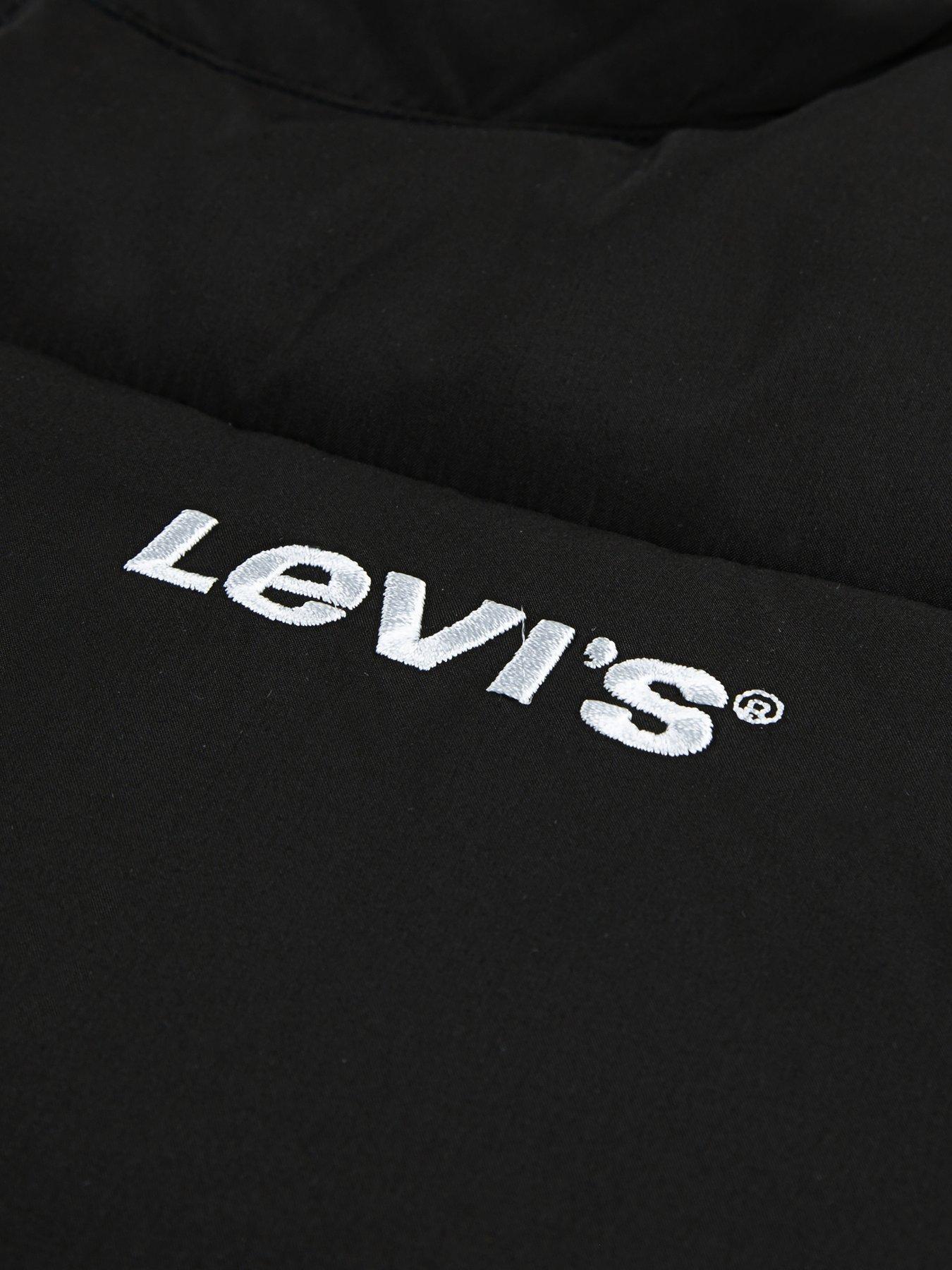 Levi's Boys Padded Jacket - Black | Very