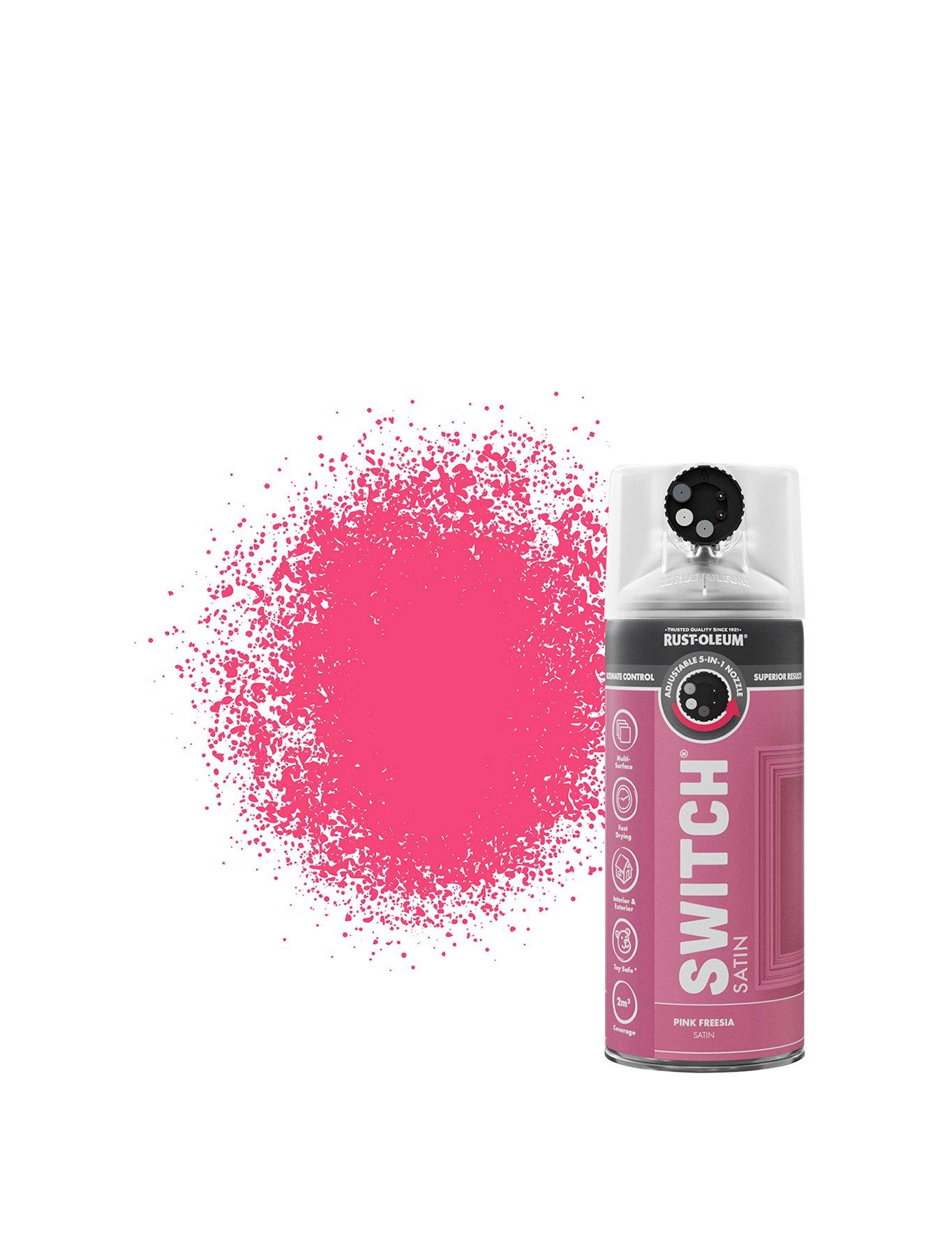 Rust-Oleum Rust-oleum Switch Spray Paint 400ml Pink Freshia Satin | Very