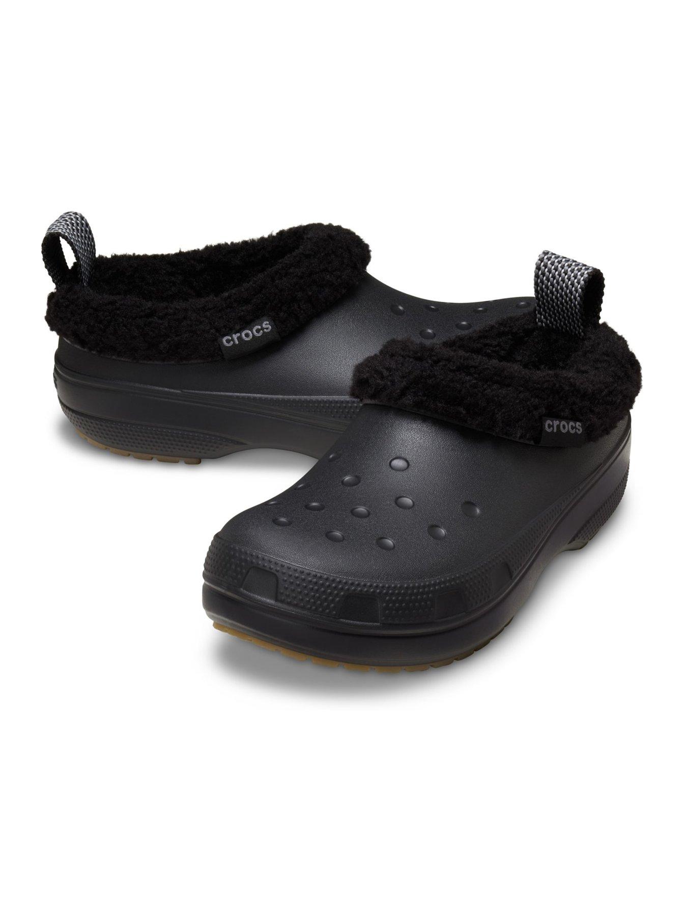 Crocs Classic Lined Shorty Boot - Black | Very