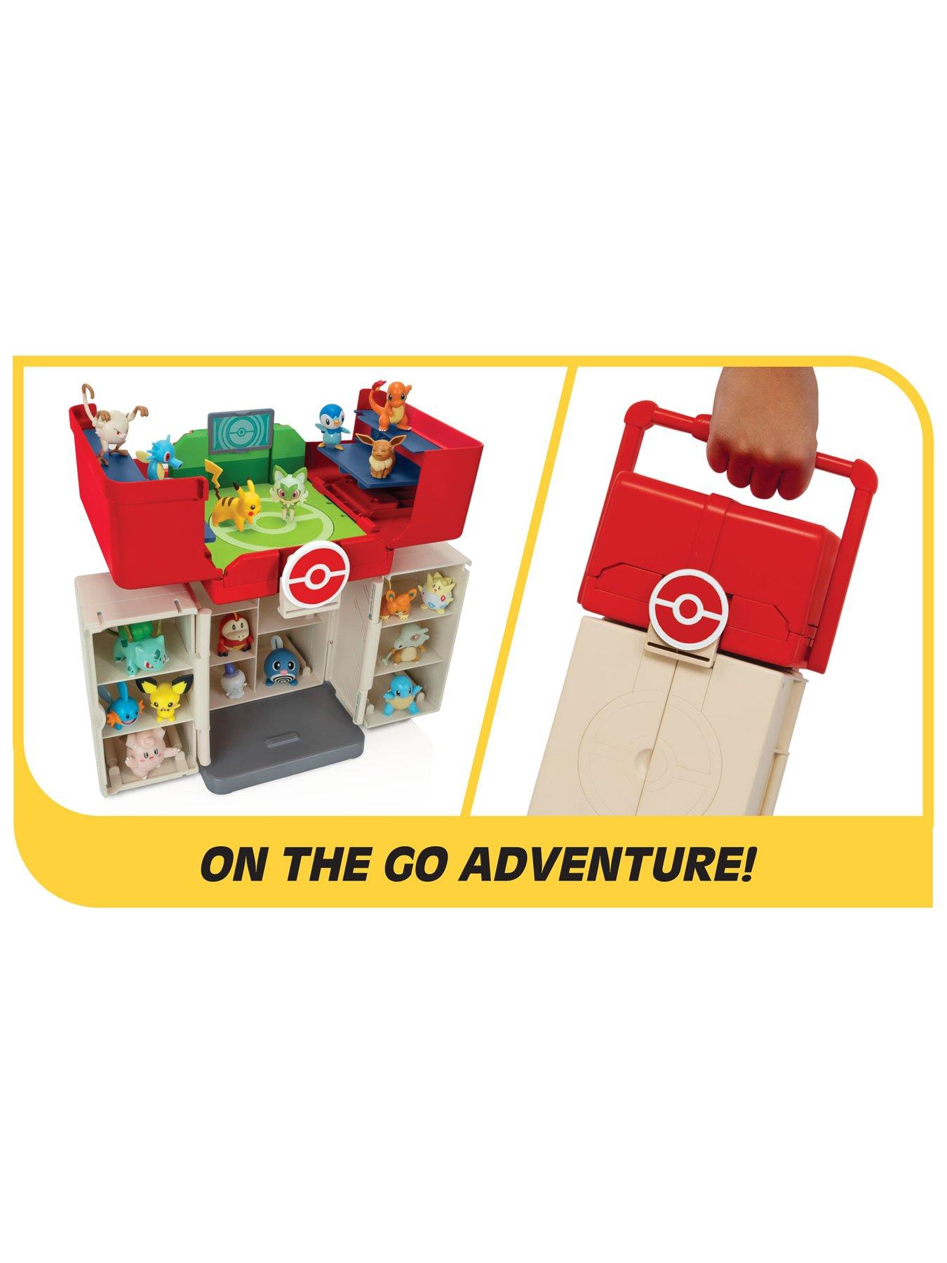 Pokemon Pokémon Play 'N' Display Case - Multi-Level Storage Unit with ...