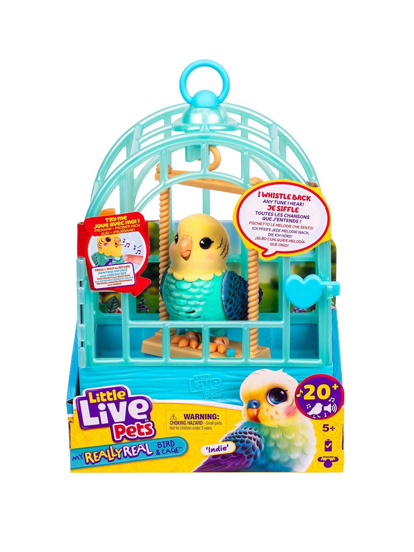 Little Live Pets My Really Real Bird & Cage - Indie the Interactive ...