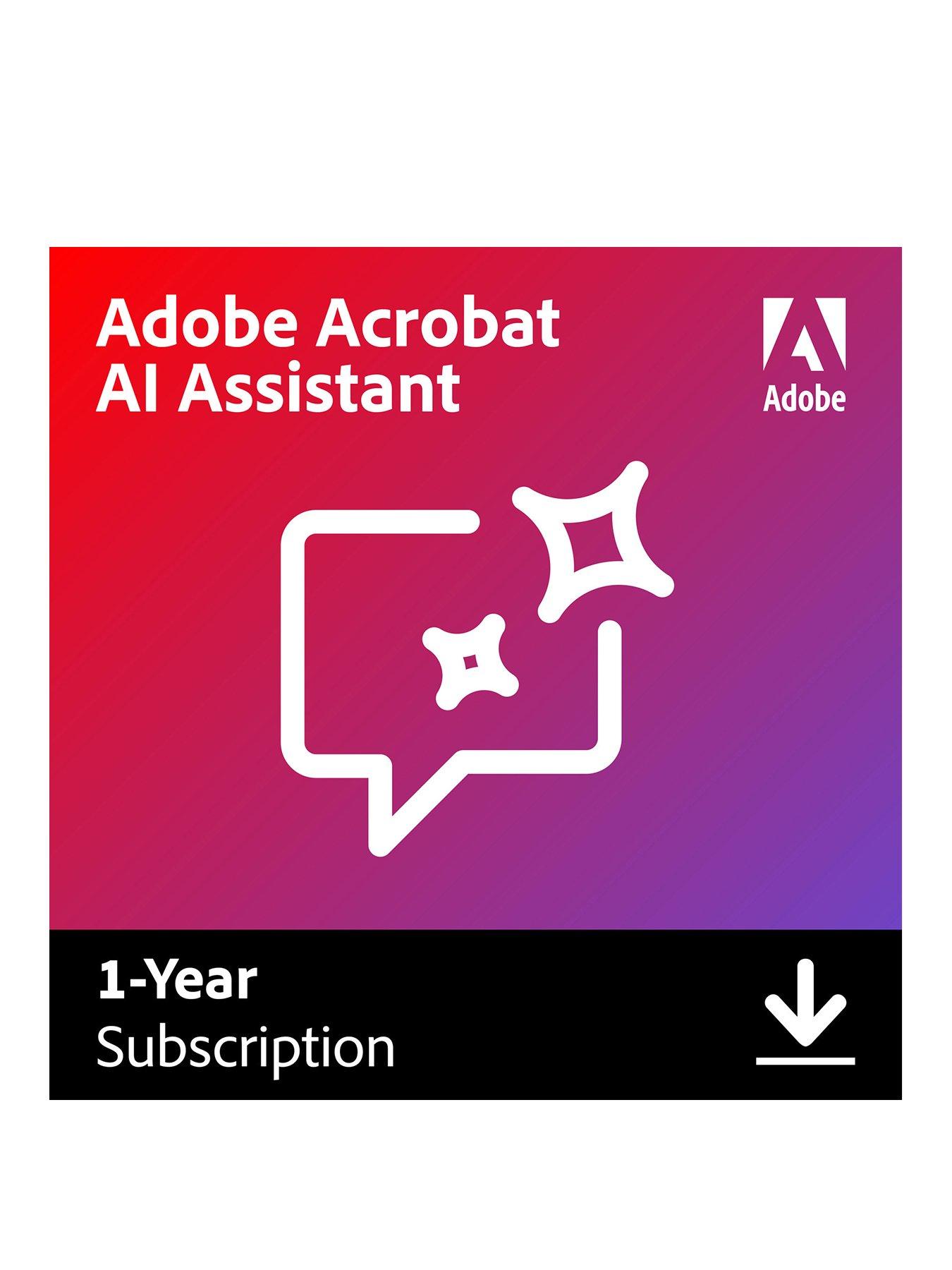 Adobe AI Assistant for Acrobat - 1 Year | Very
