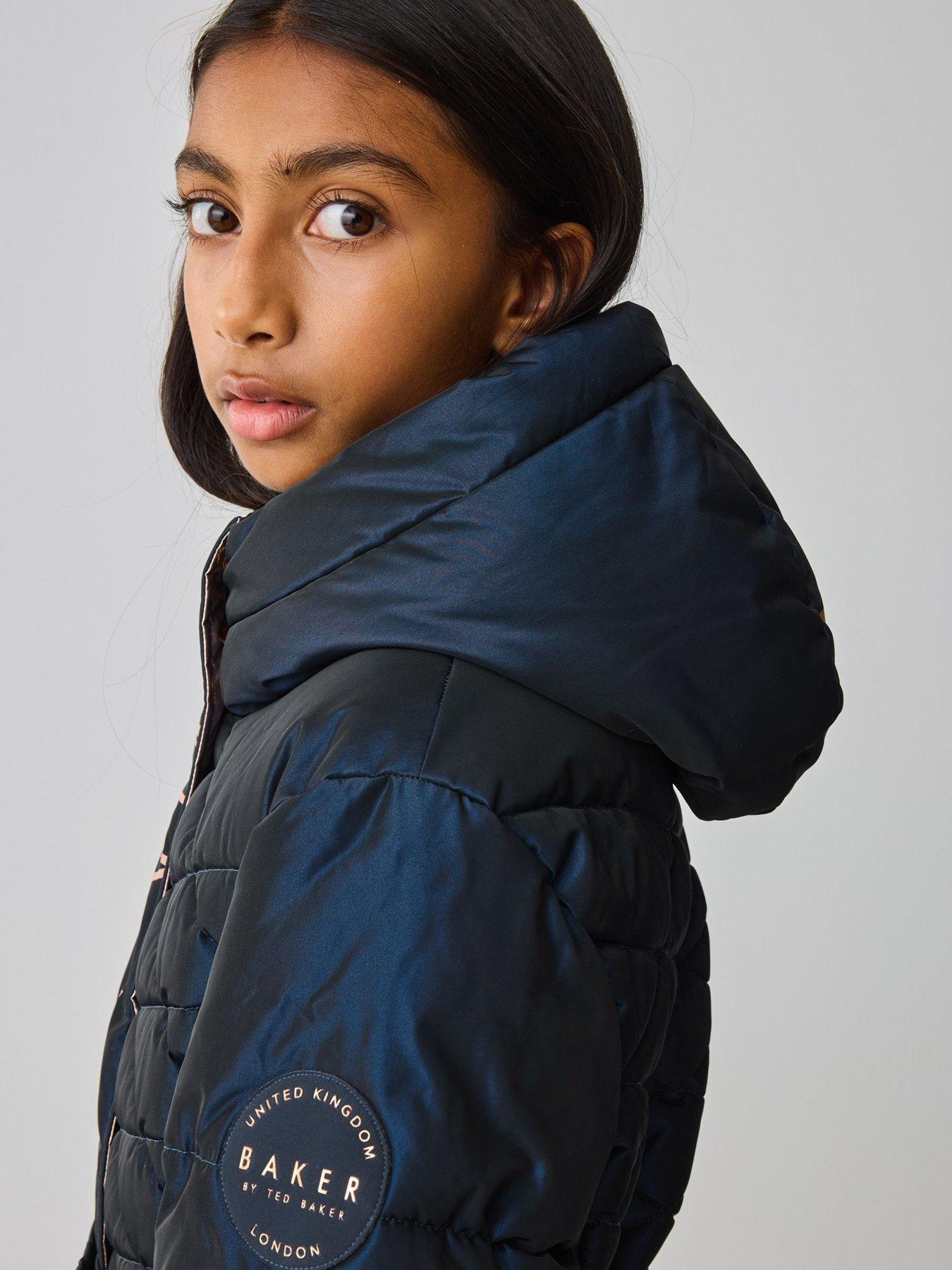 Ted Baker Older Girls Midweight Coat - Navy | Very