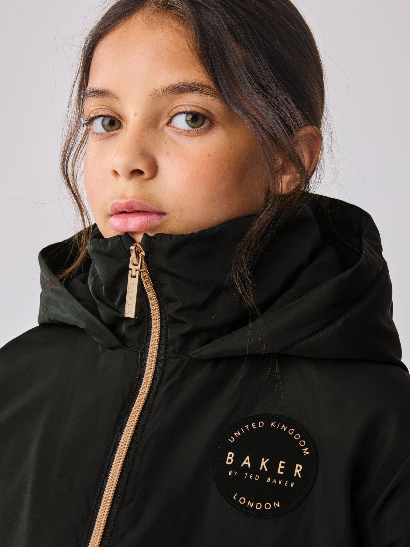 Ted Baker Older Girls Bow Coat - Black | Very