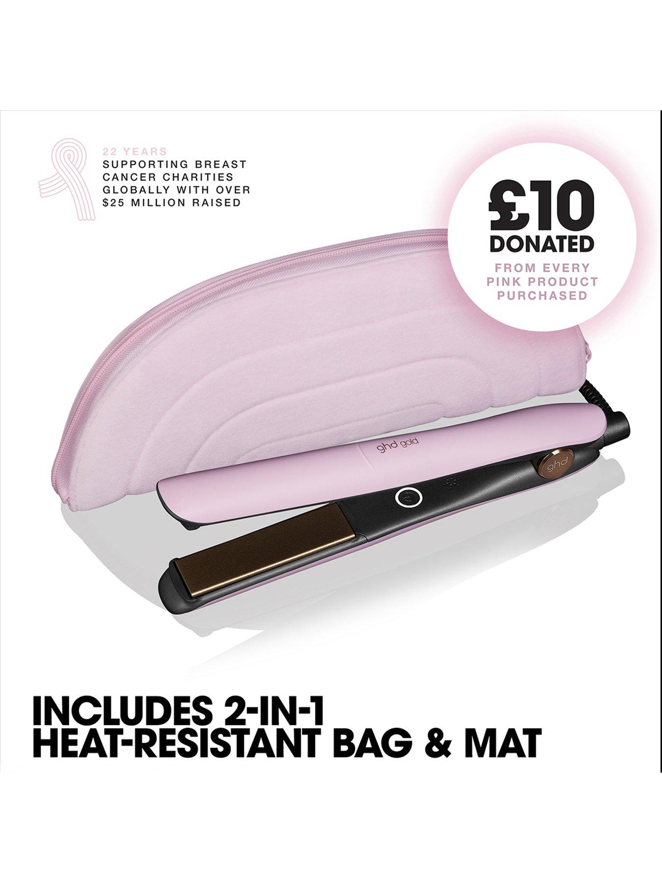 ghd Gold - Charity Limited Edition Hair Straightener in Pink Sorbet | Very