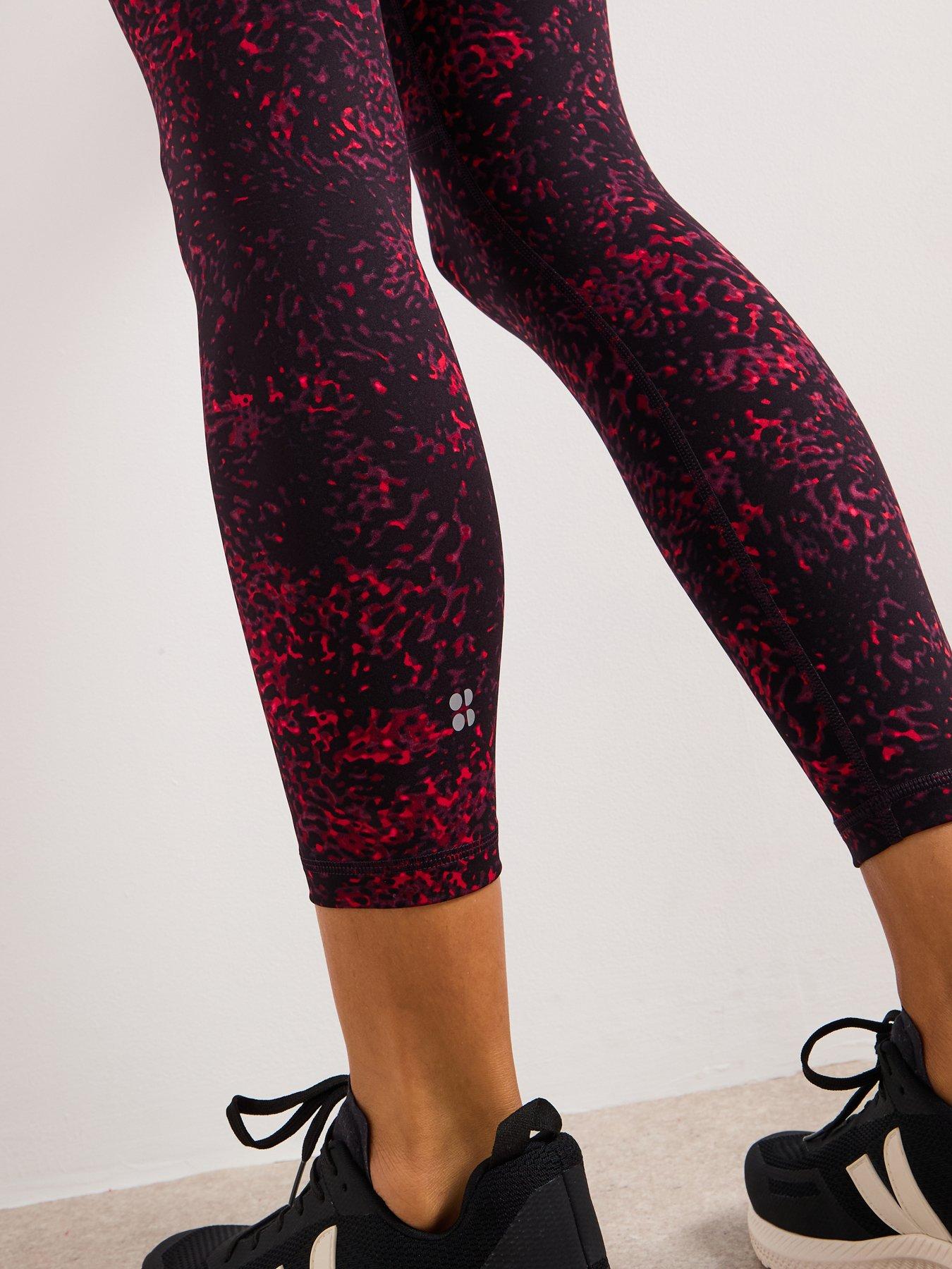 Sweaty Betty Womens Training Power 7/8 Workout Tights - Red | Very