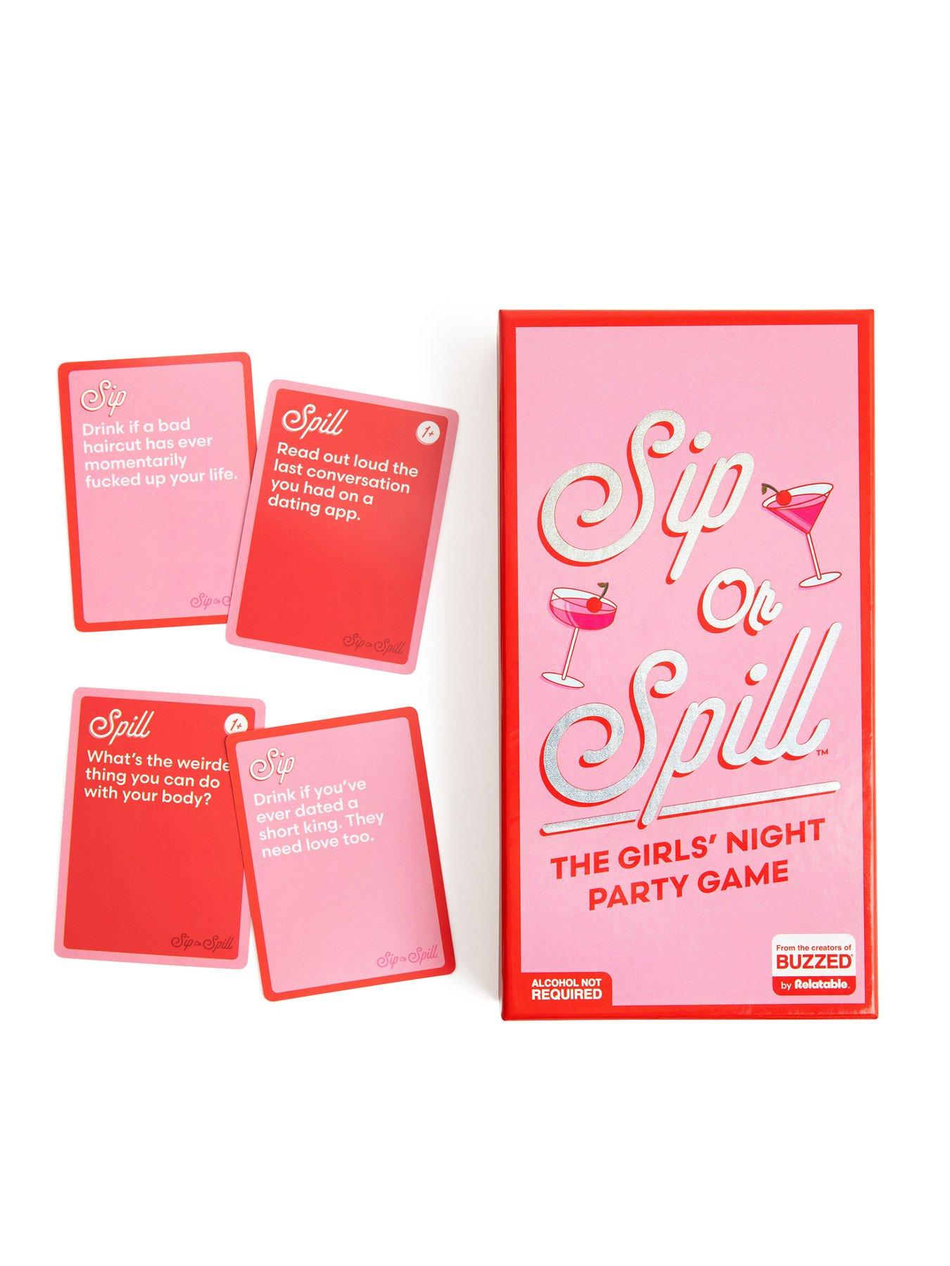 Sip or Spill - The Girls Night Party Game | Very