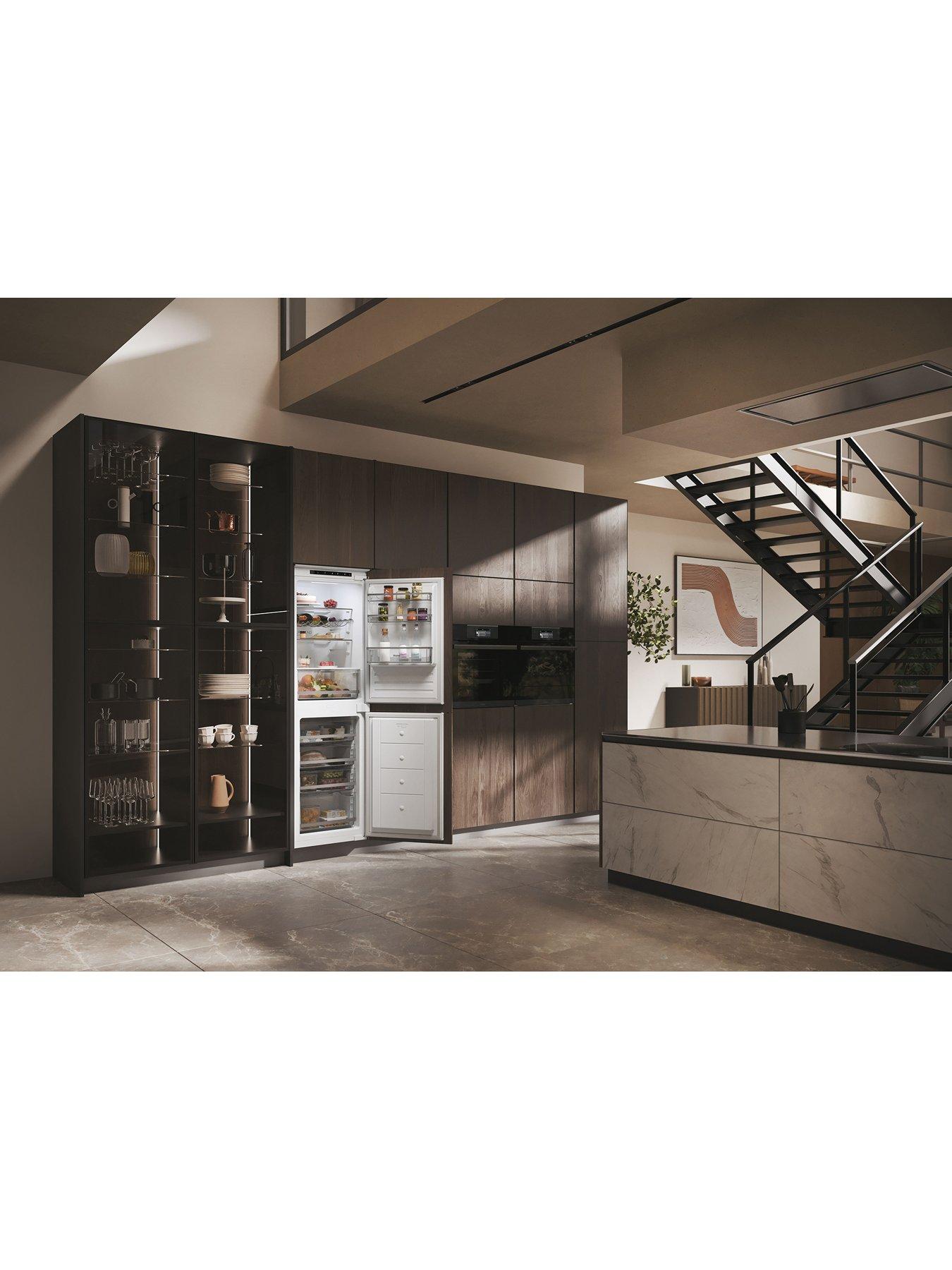 Haier HB50T618FMK Refrigeration Combi Fridge Freezer White | Very
