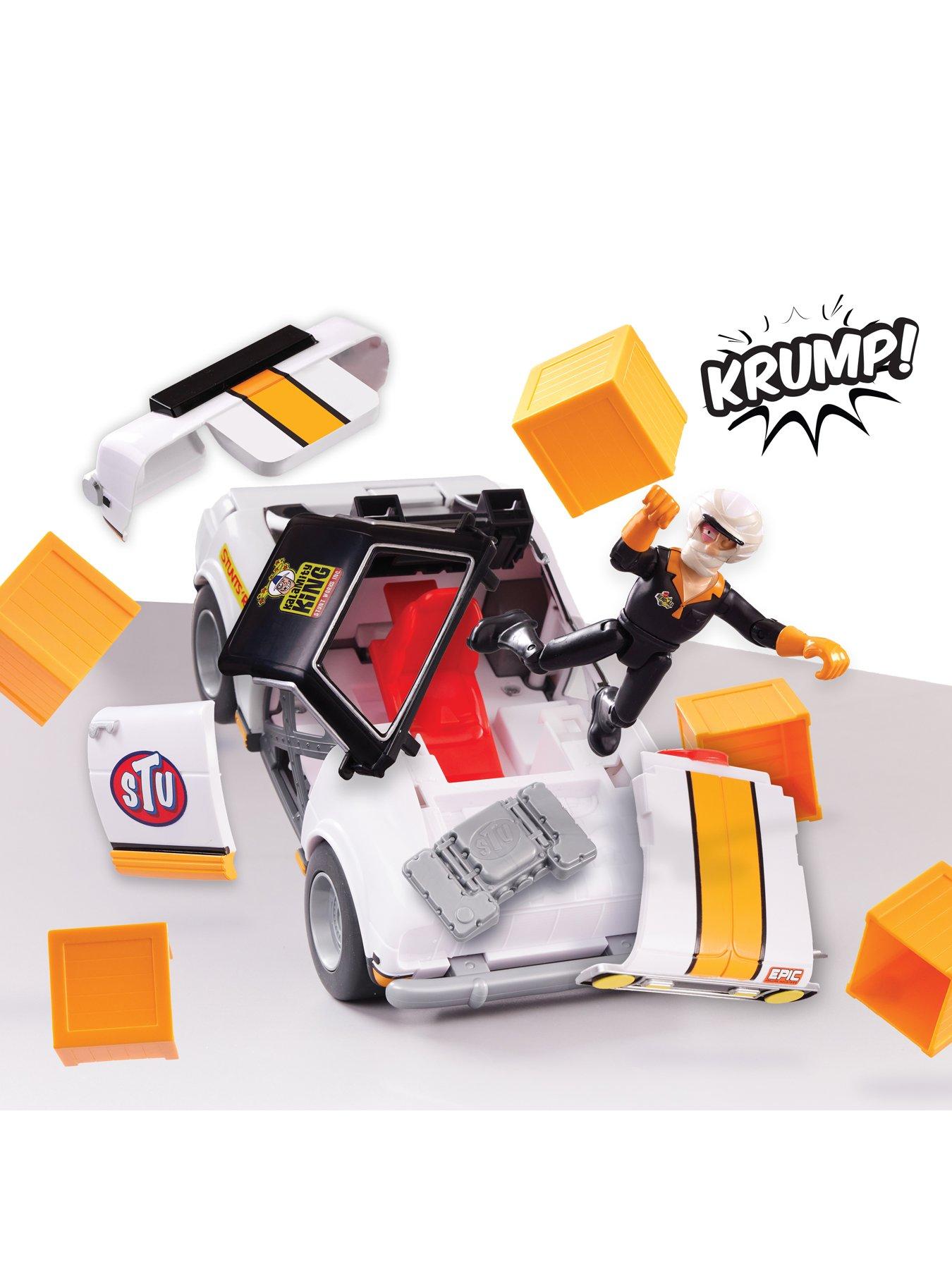 Stuntman Stu Race Ace Stunt Car Break Apart Set | Very