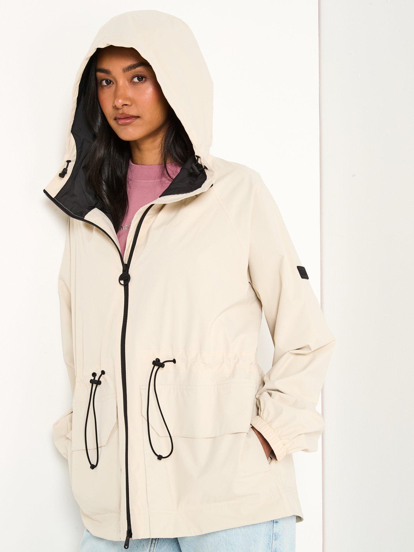 Barbour International Montgomery Waterproof Jacket - Off White | Very