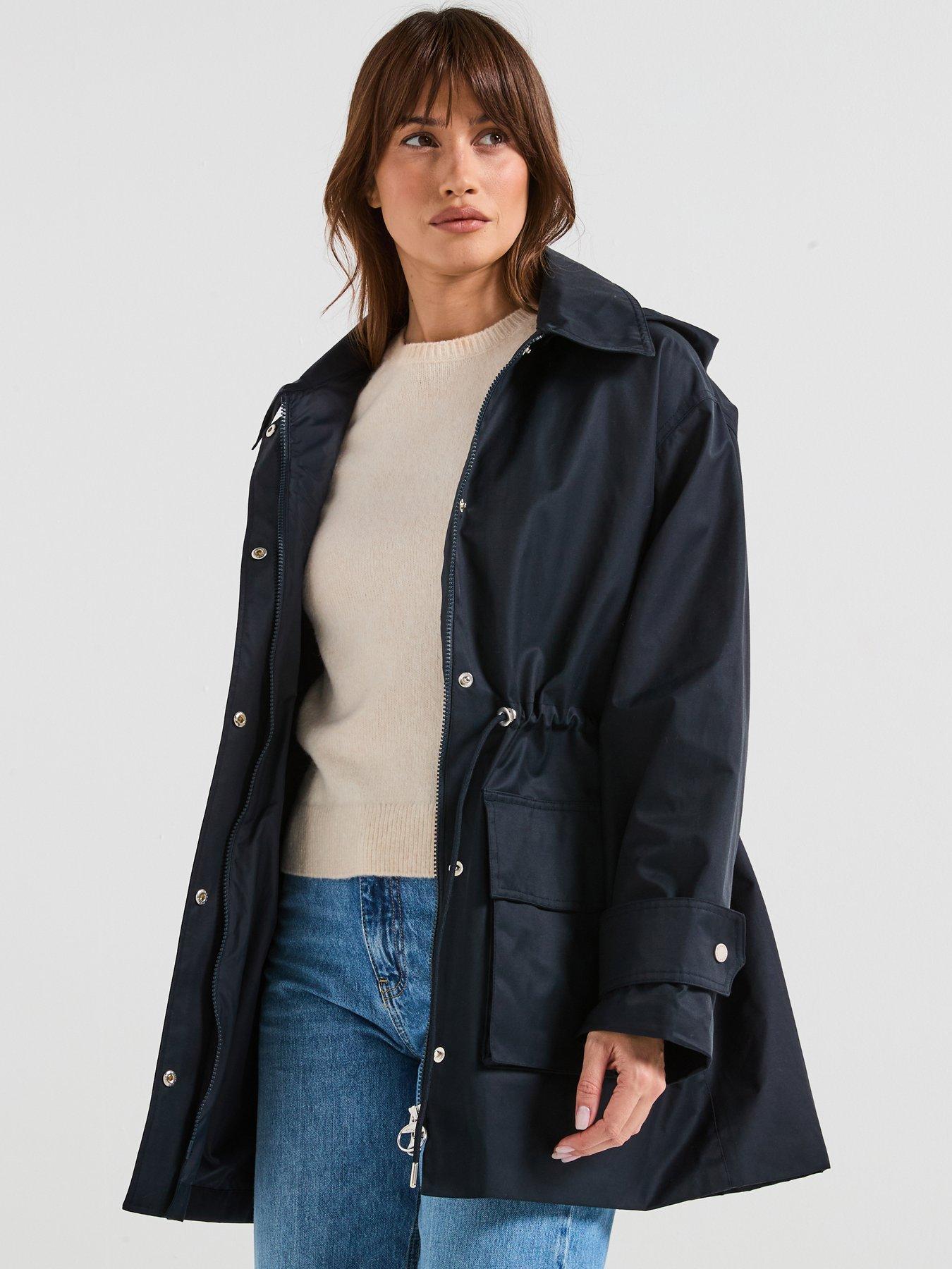 Barbour Fallyn Showerproof Jacket - Navy | Very