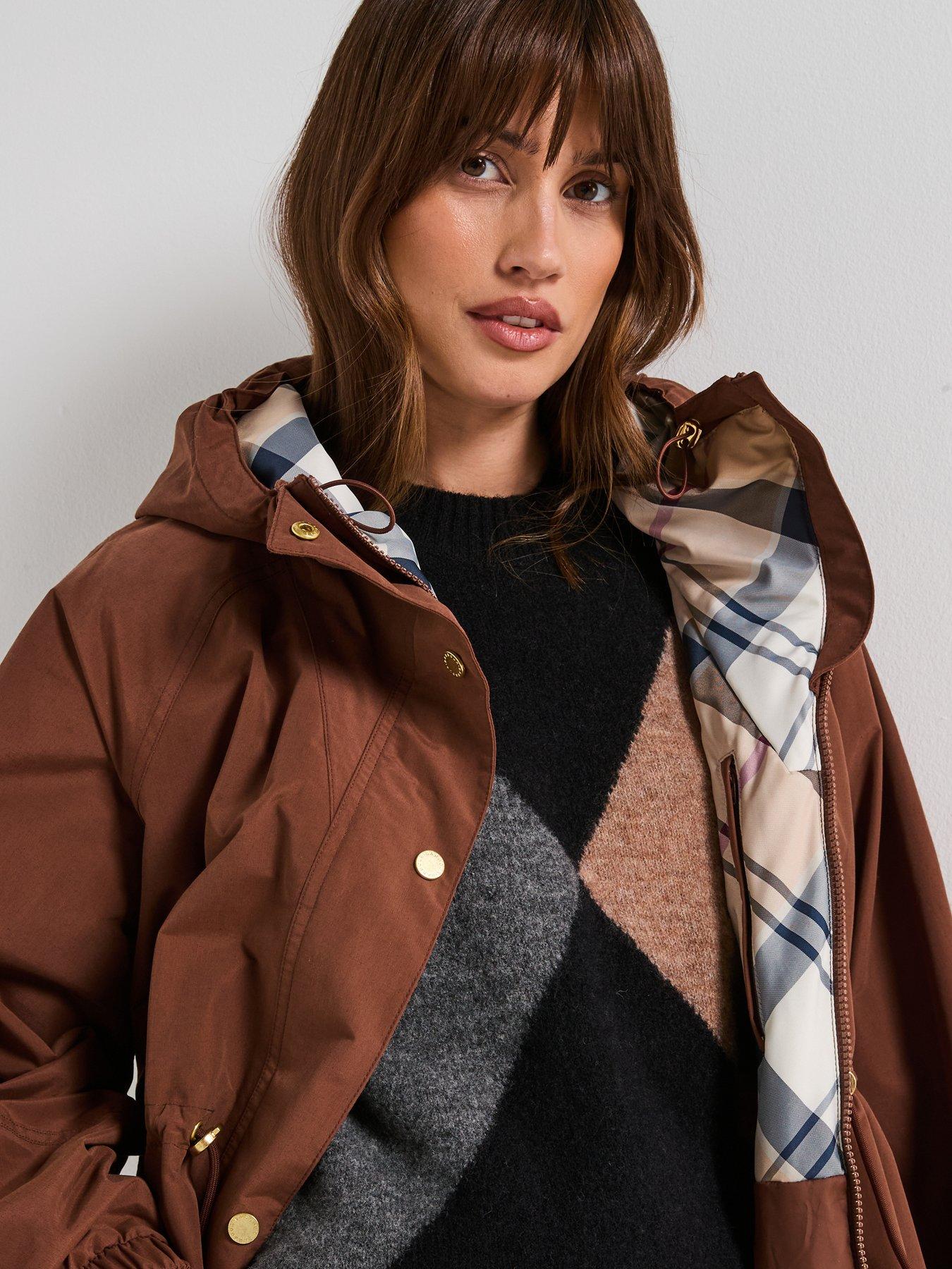 Barbour Regular Knee Length Waterproof Coat - Brown | Very