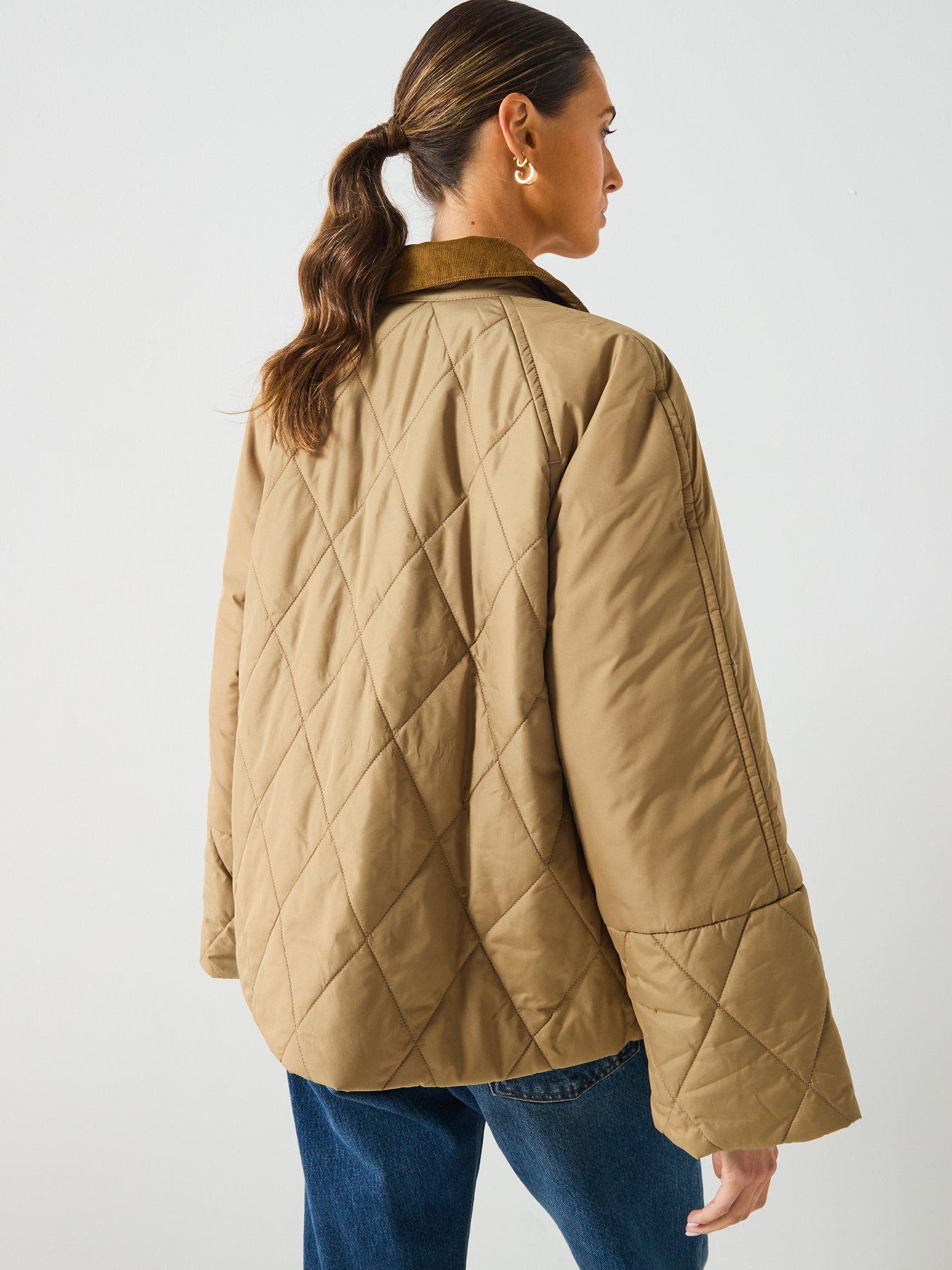 Barbour Martha Quilted Jacket - Beige | Very