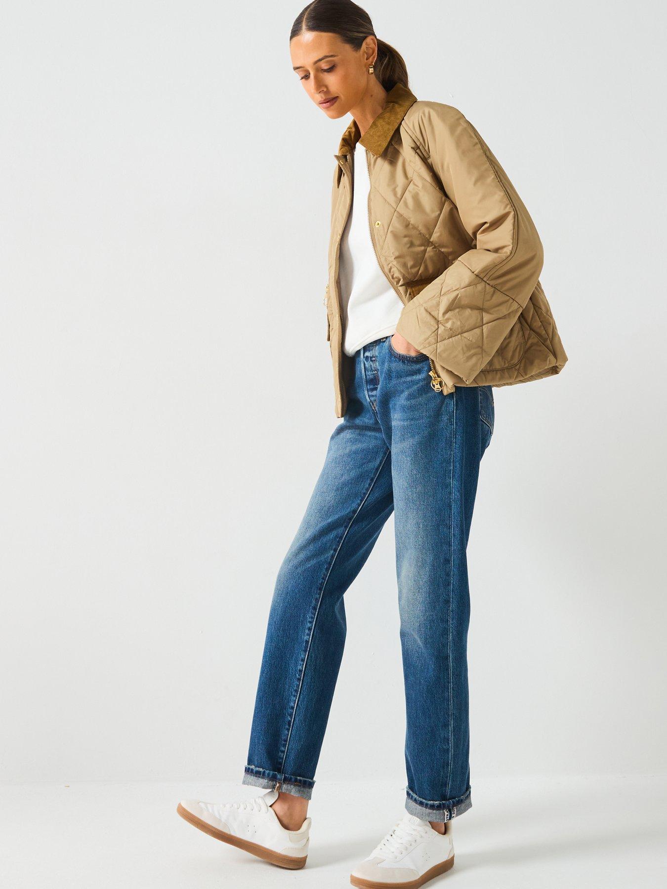 Barbour Martha Quilted Jacket - Beige | Very