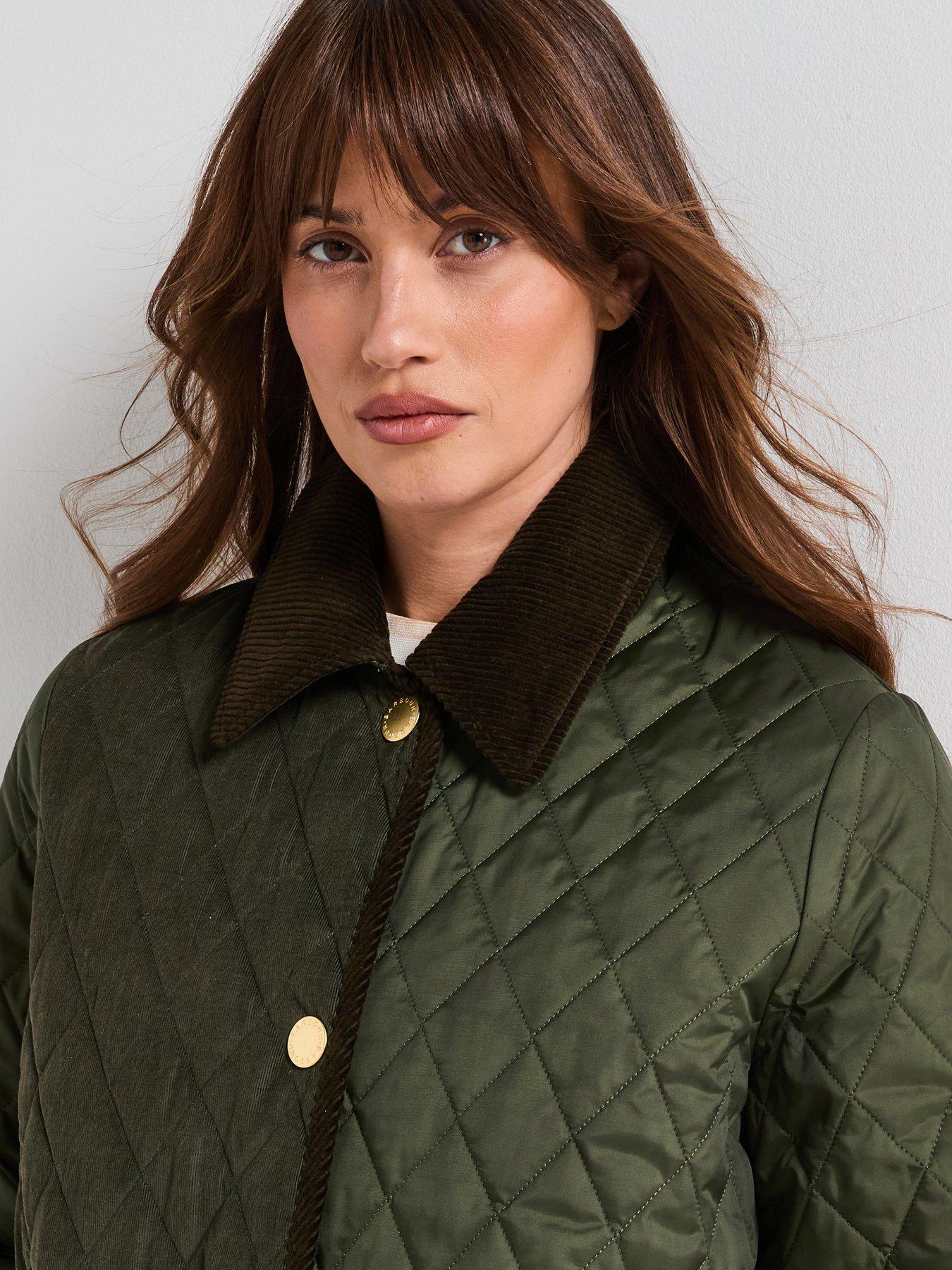 Barbour Meryl Quilted Jacket - Green | Very