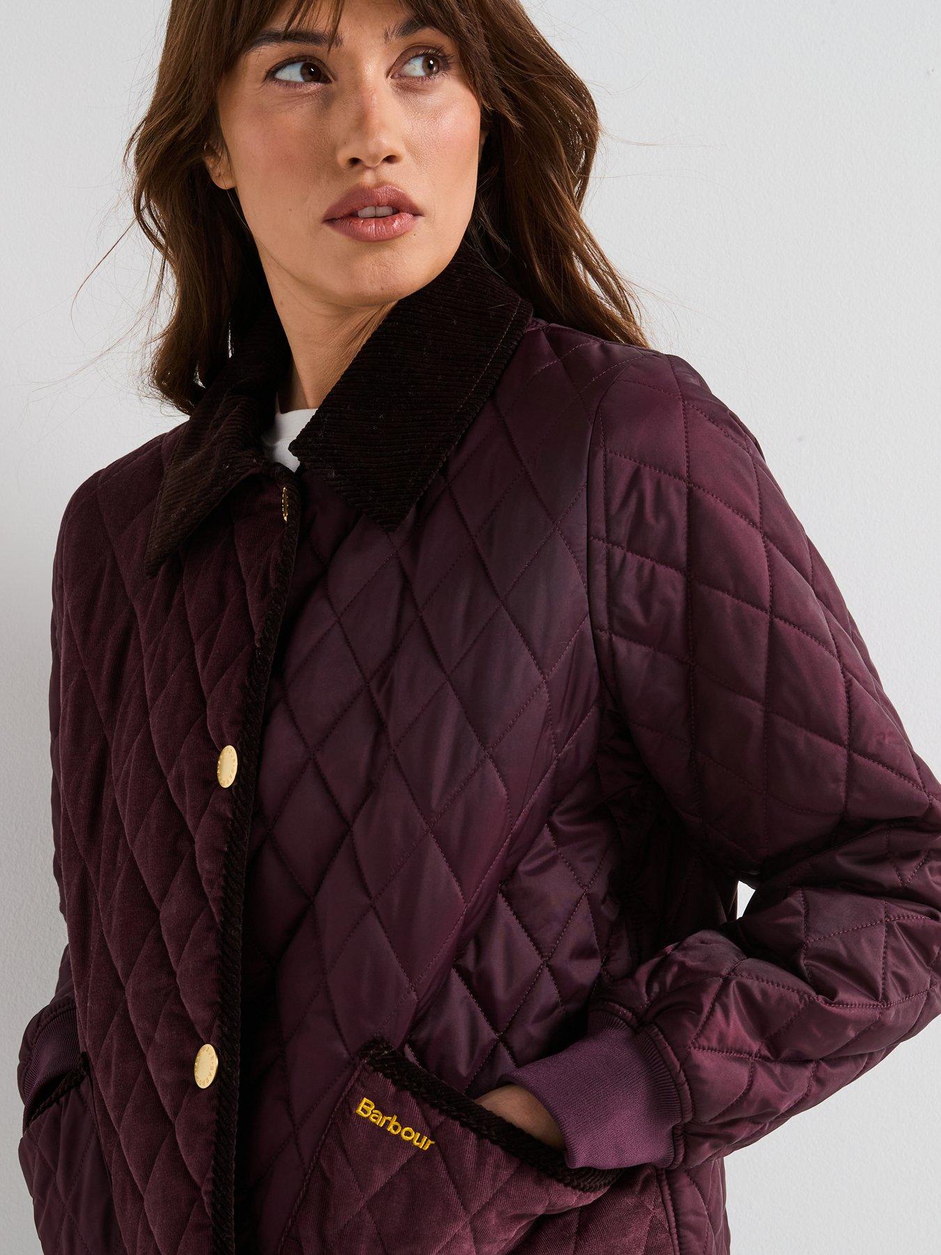 Barbour Marla Quilted Jacket - Red | Very