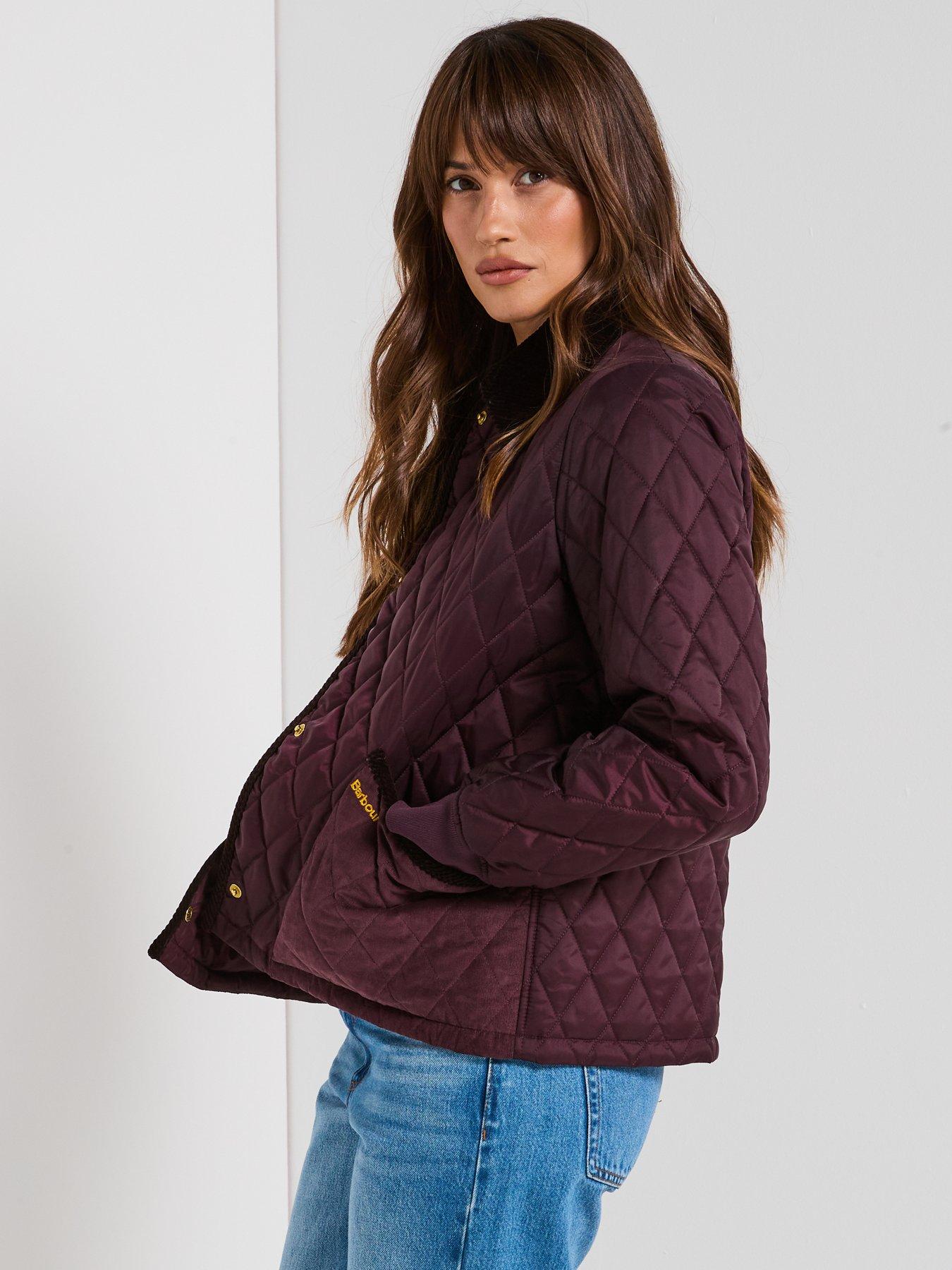 Barbour Marla Quilted Jacket - Red | Very