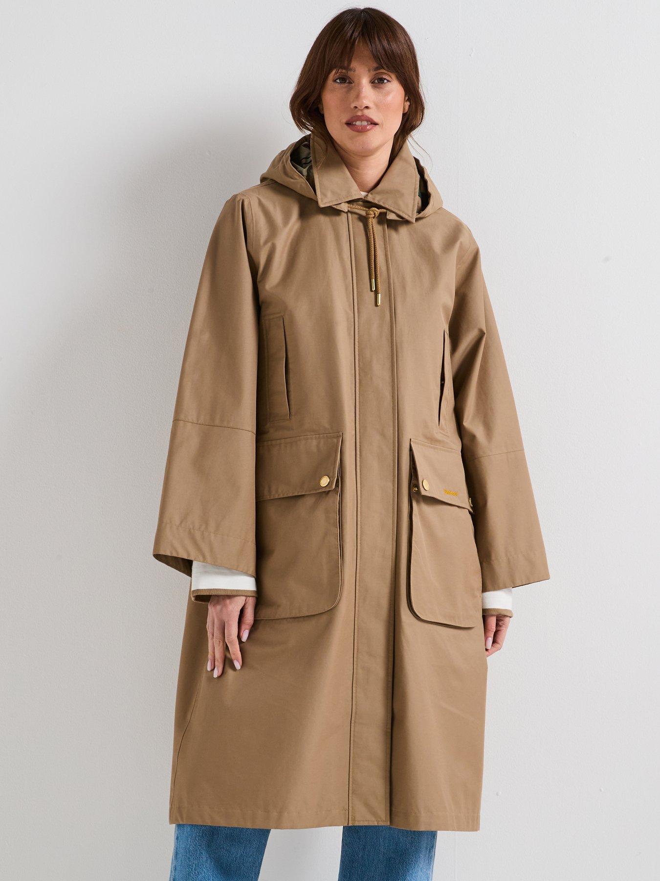 Barbour Maude Waterproof Jacket - Beige | Very