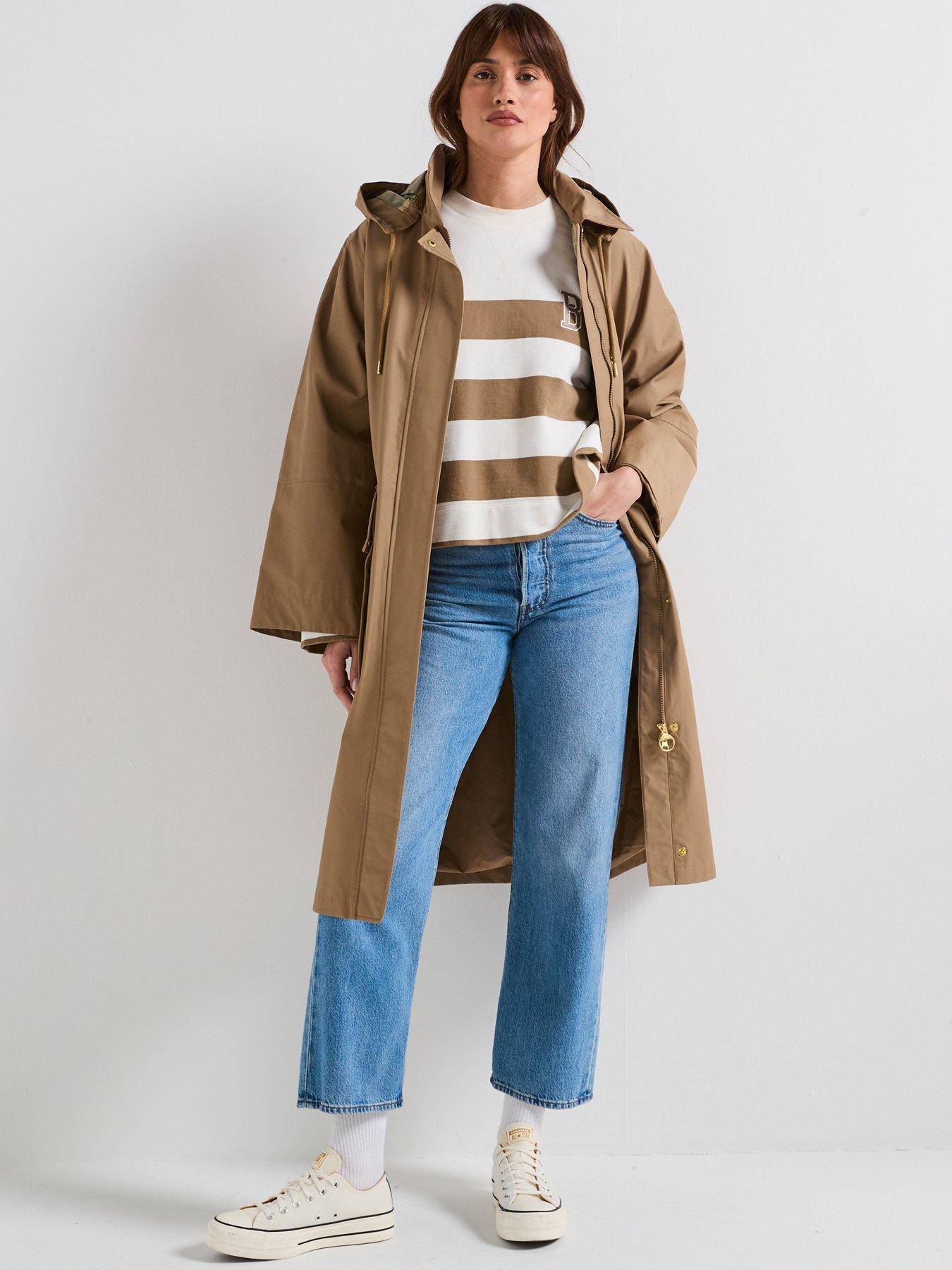 Barbour Maude Waterproof Jacket - Beige | Very