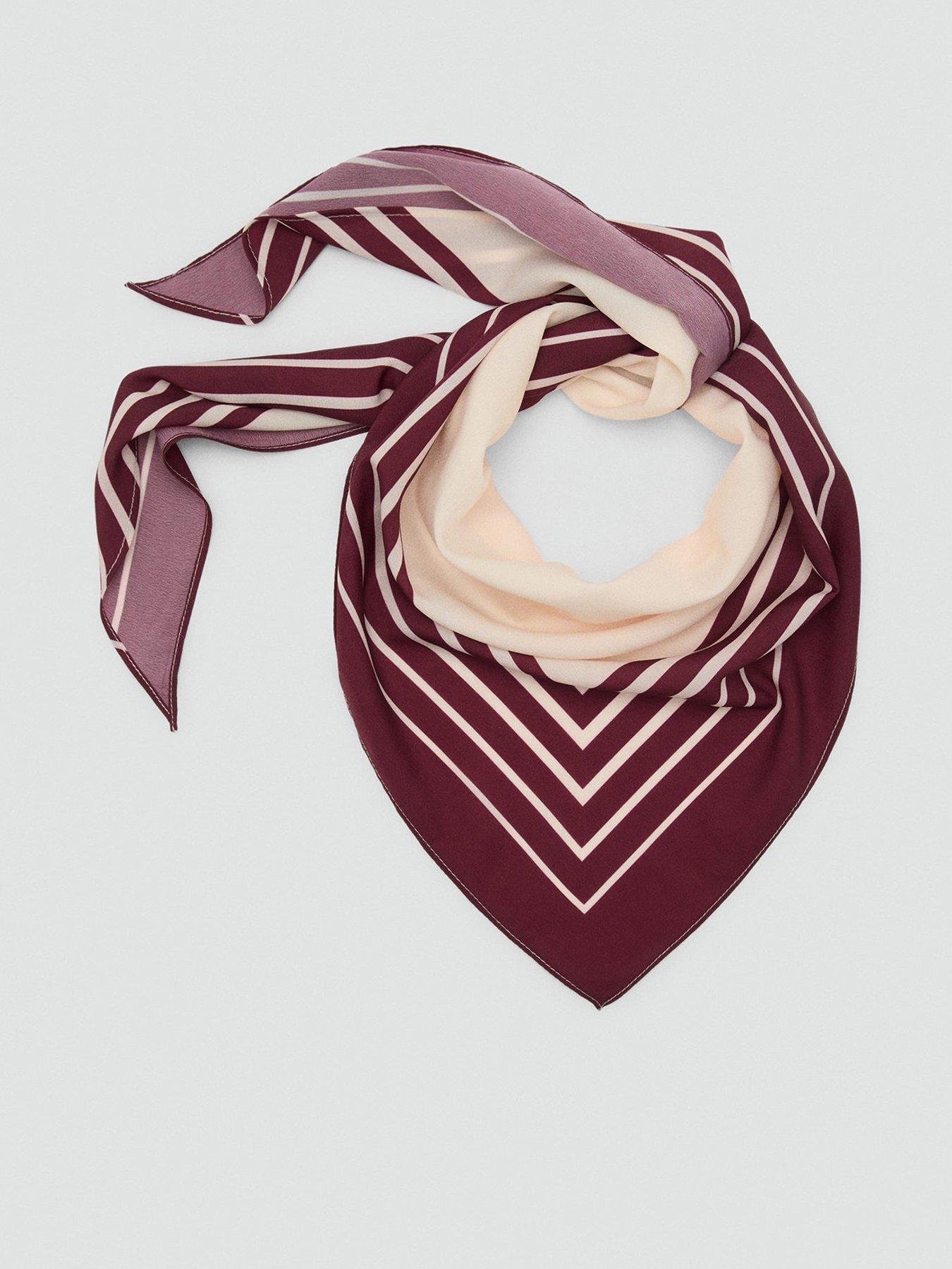 Mango Striped Satin Scarf | Very