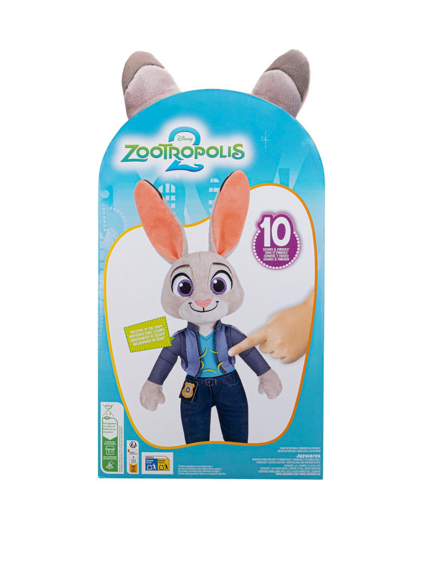 Zootropolis Disney's Zootropolis 2 14" Feature Plush Judy Hopps - 10 ...