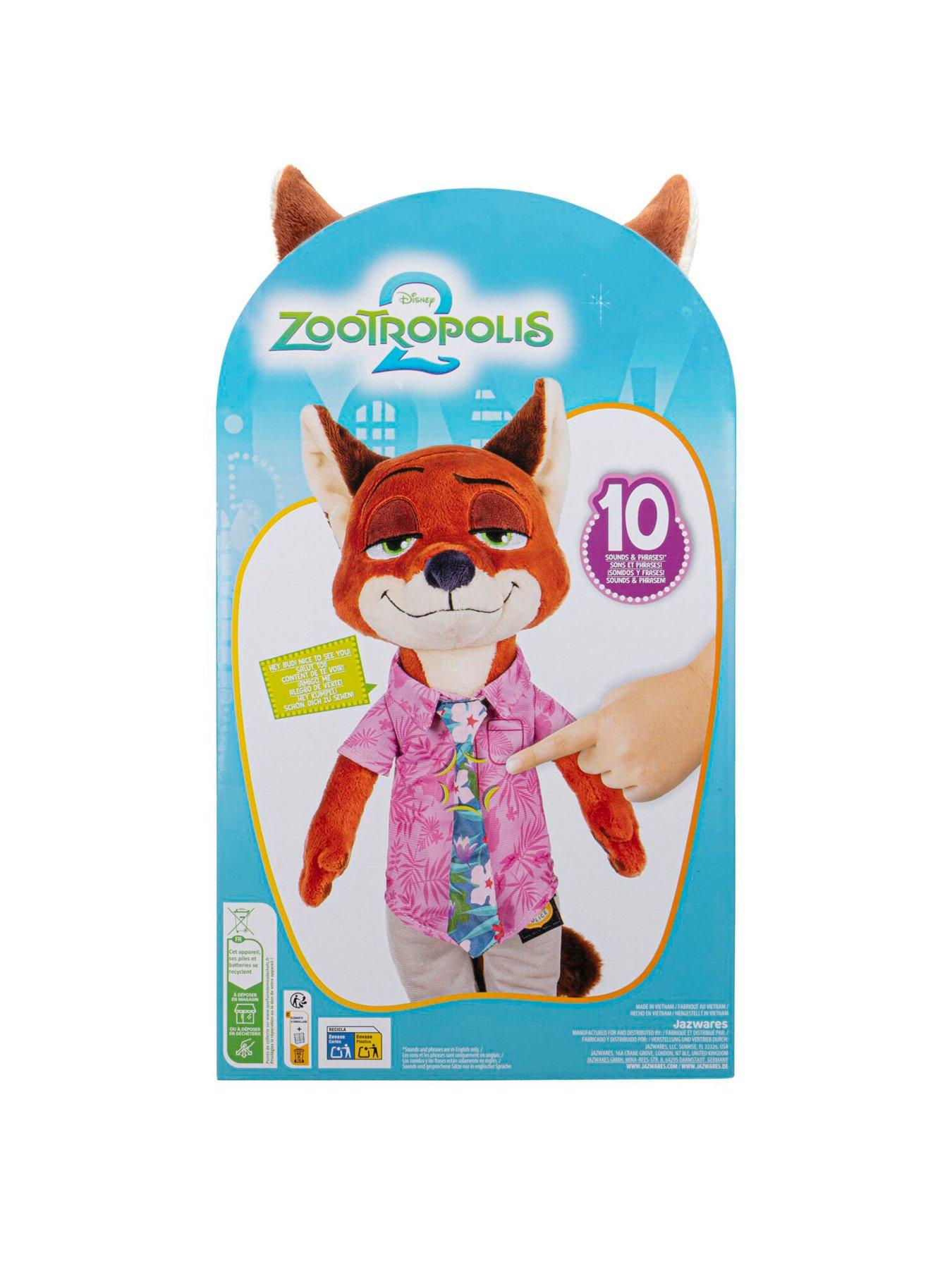 Zootropolis Disney's Zootropolis 2 14" Feature Plush Nick Wilde - 10 ...