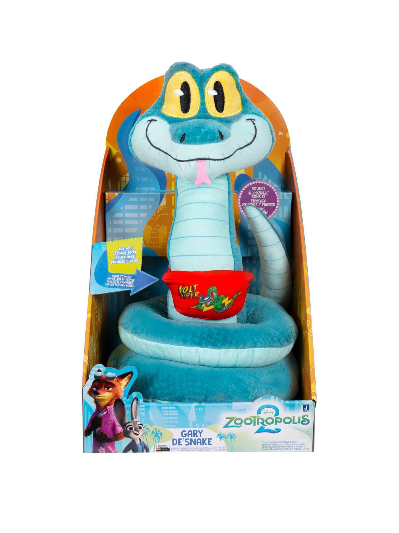 Zootropolis Disney's Zootropolis 2 12" Feature Plush Gary De’Snake ...