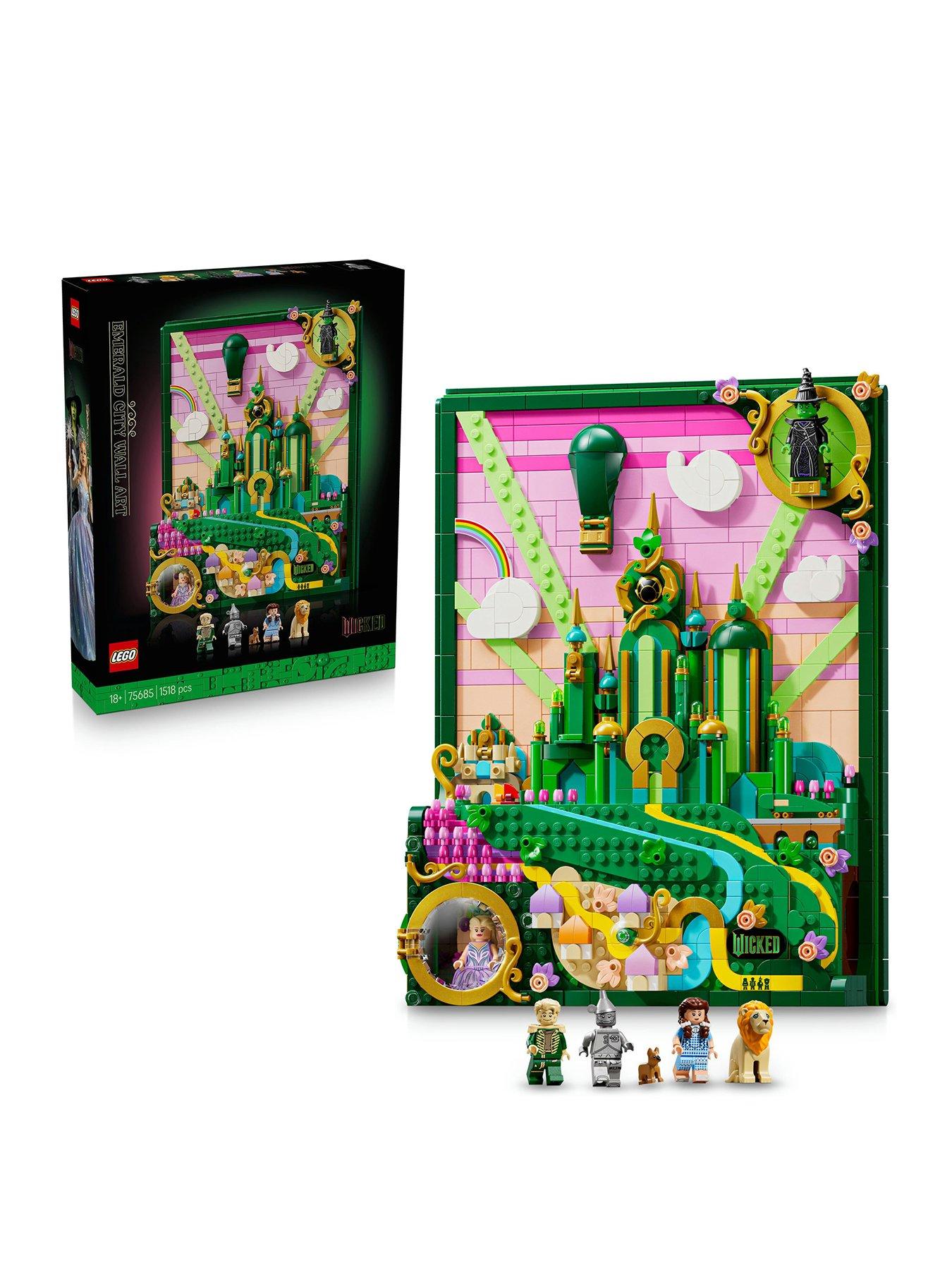 LEGO Wicked LEGO Wicked Emerald City Wall Art Building Set 75685 | Very