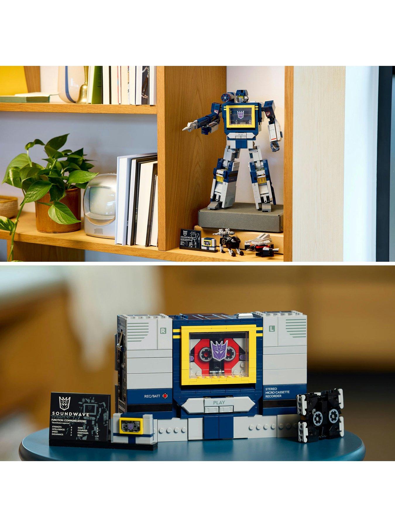 LEGO Icons Transformers: Soundwave Model Kit 10358 | Very