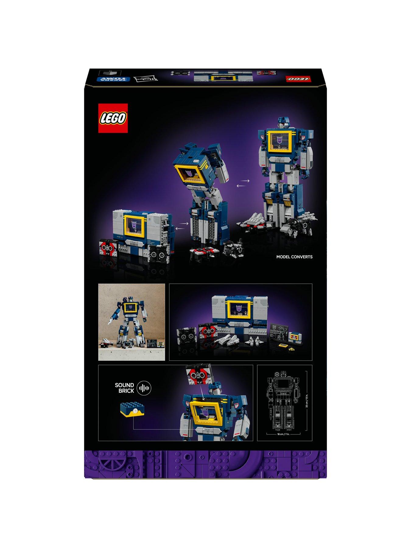 LEGO Icons Transformers: Soundwave Model Kit 10358 | Very