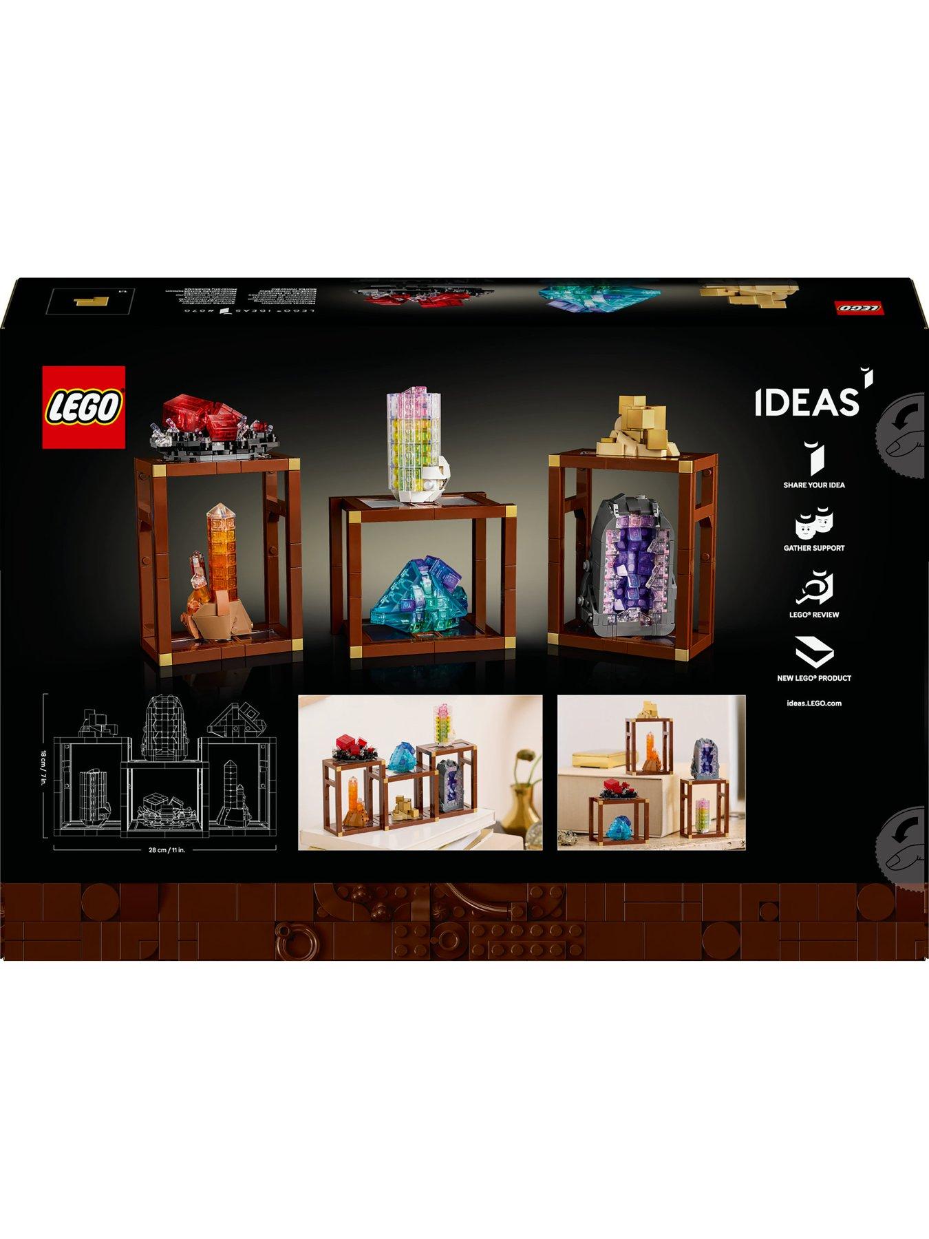 LEGO Ideas Mineral Collection Set for Adults 21362 | Very