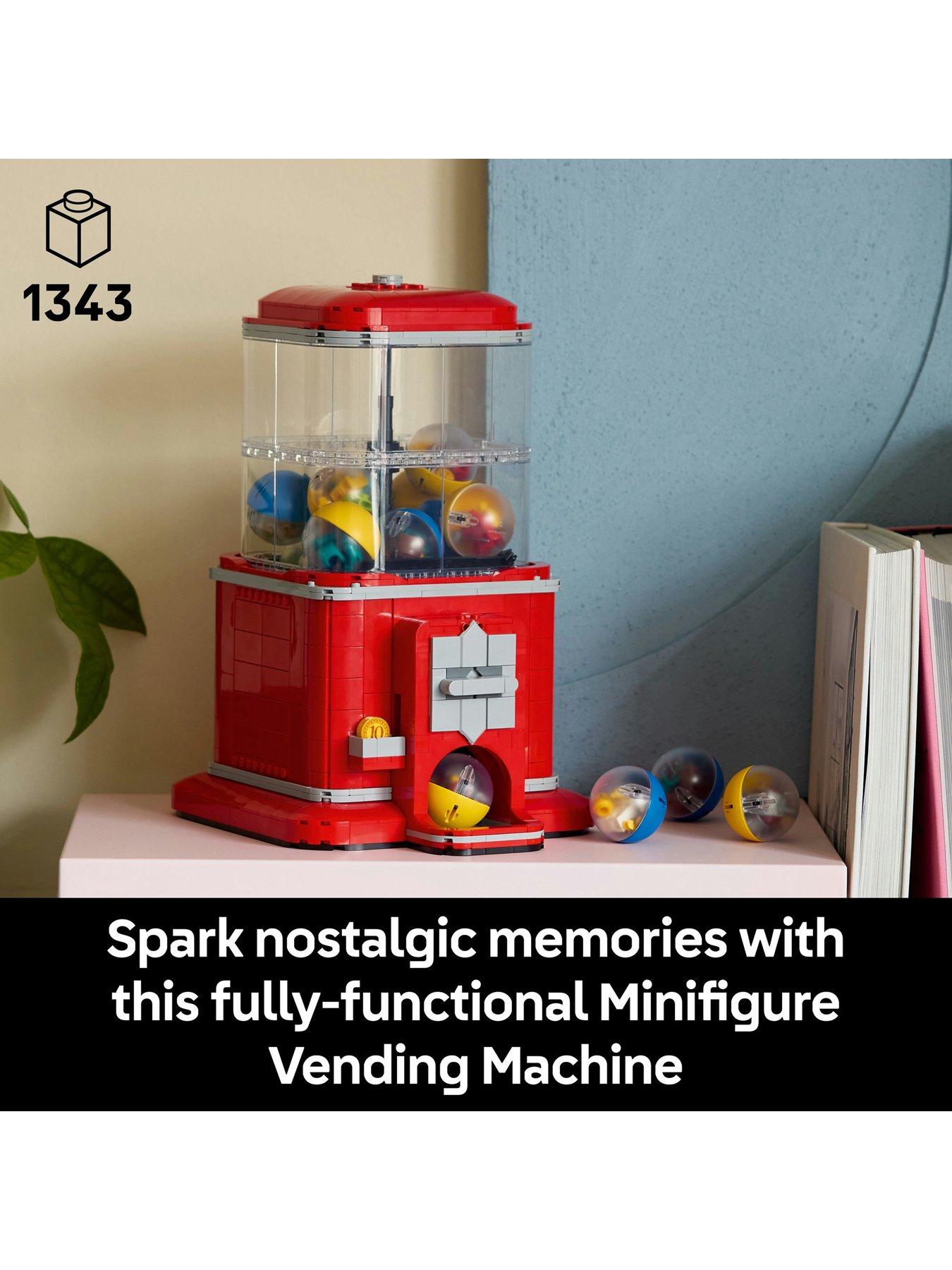 LEGO Ideas Minifigure Vending Machine DIY Set 21358 | Very