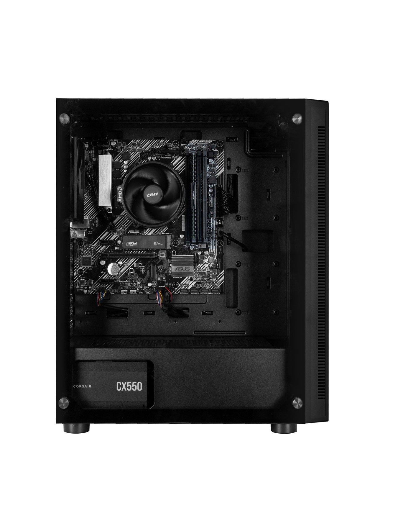 PCSpecialist Fusion 10 Gaming Desktop - AMD Ryzen 5 - 8GB - 512GB ...