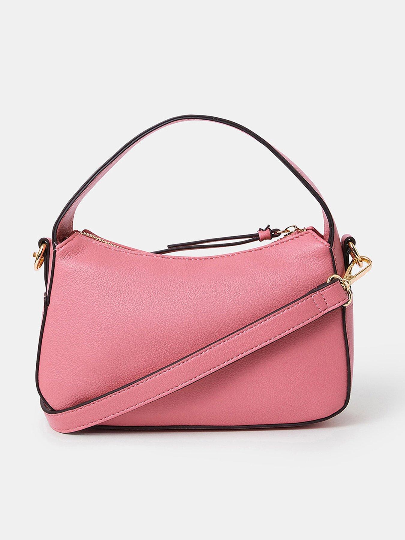 Accessorize Curve Mini Handbag - Pink | Very