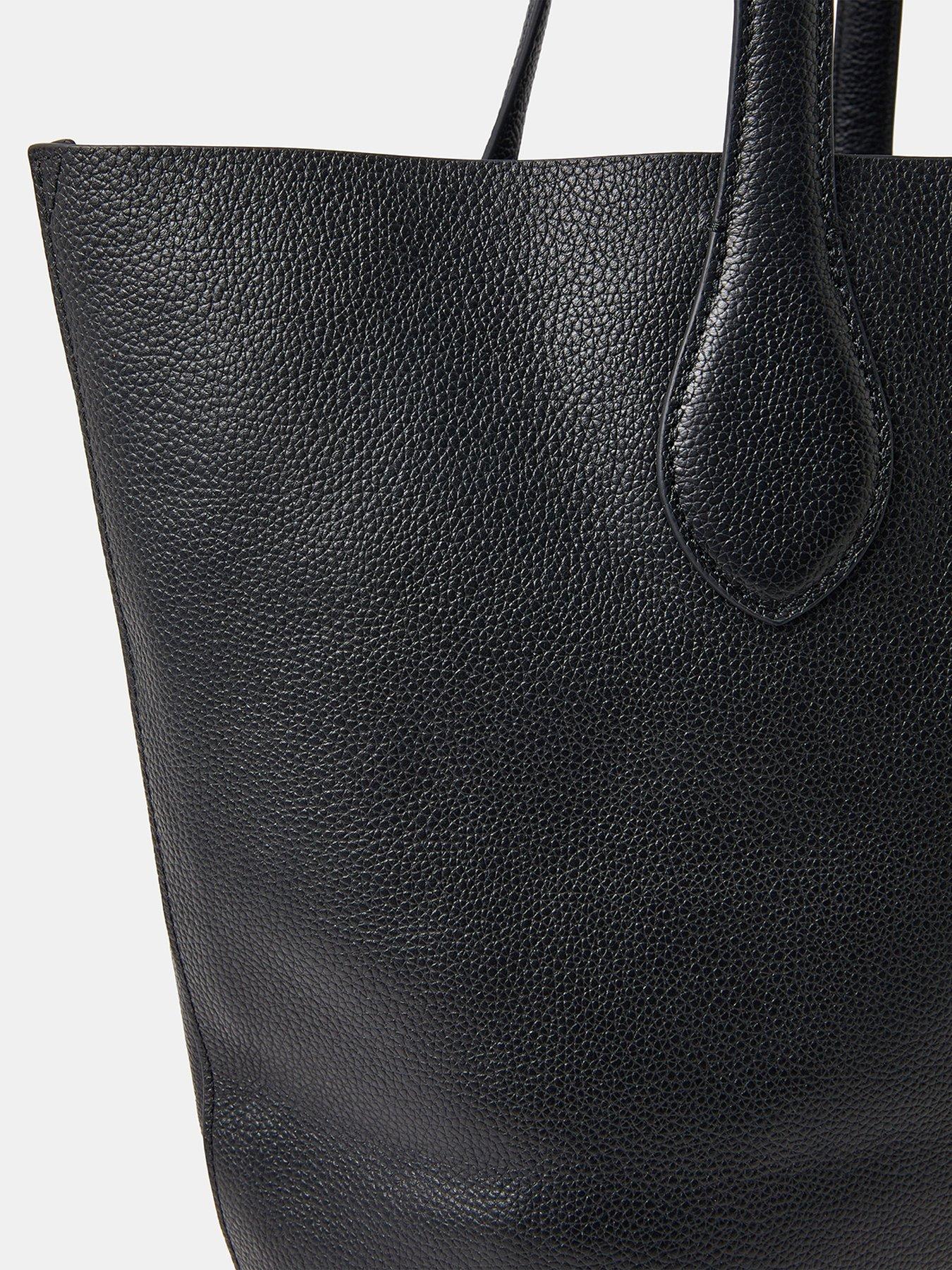 Accessorize Leather Tote Bag - Black | Very