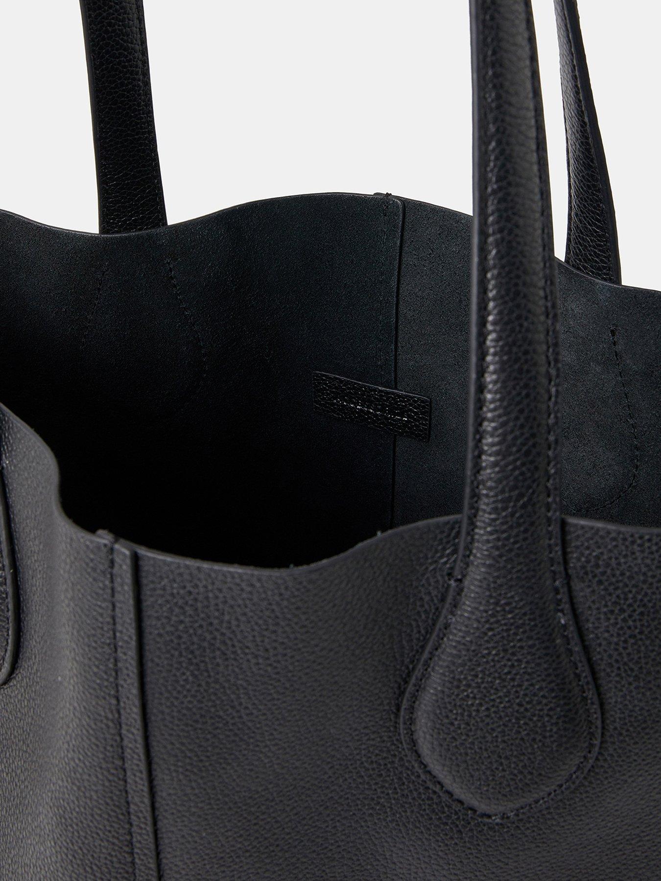Accessorize Leather Tote Bag - Black | Very