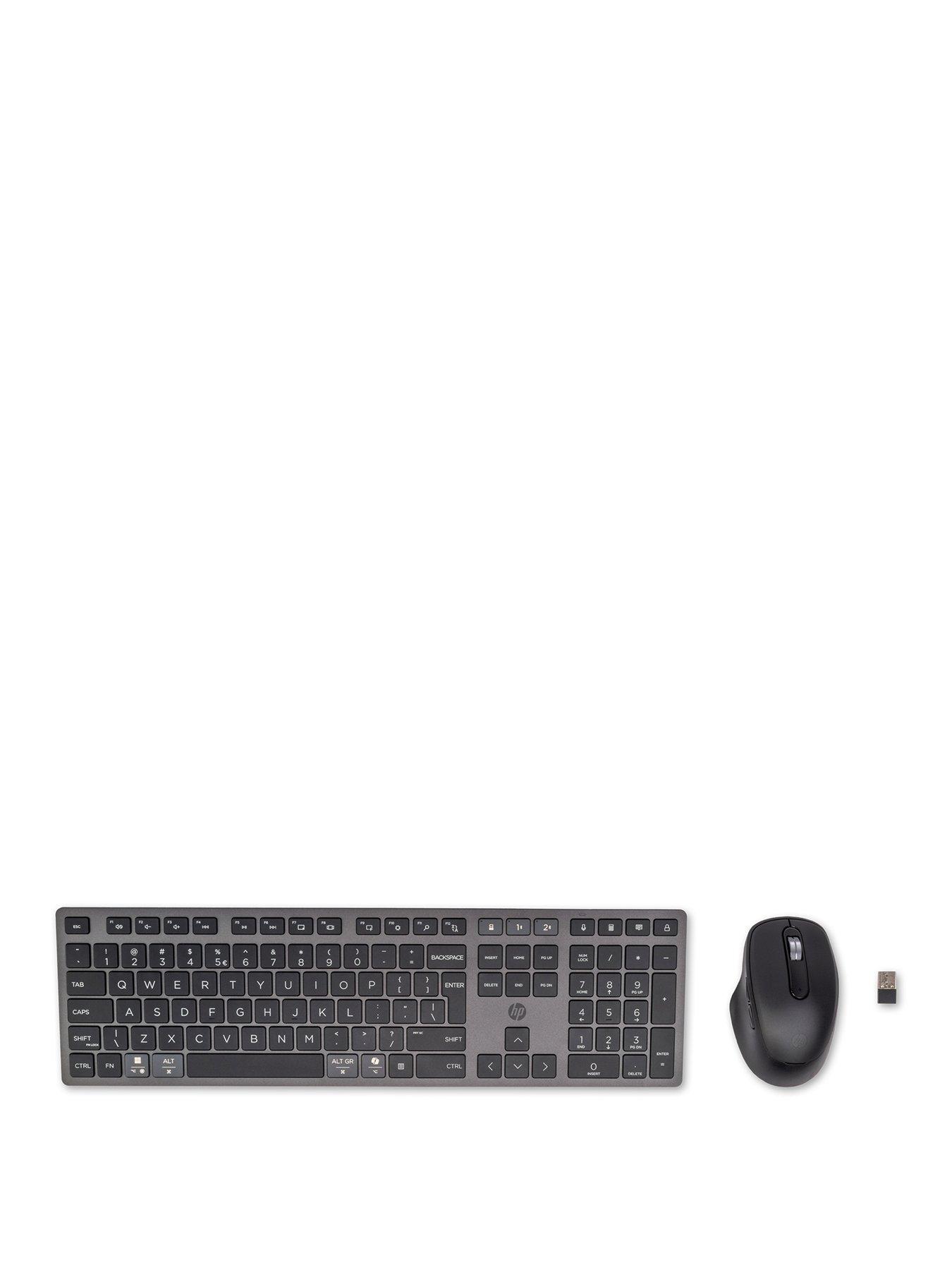 HP 720 Multi-Device Rechargeable Wireless Keyboard and Mouse Combo | Very