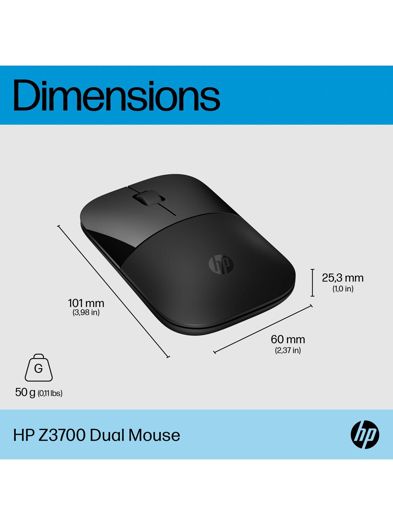 HP Z3700 Dual Black Mouse | Very